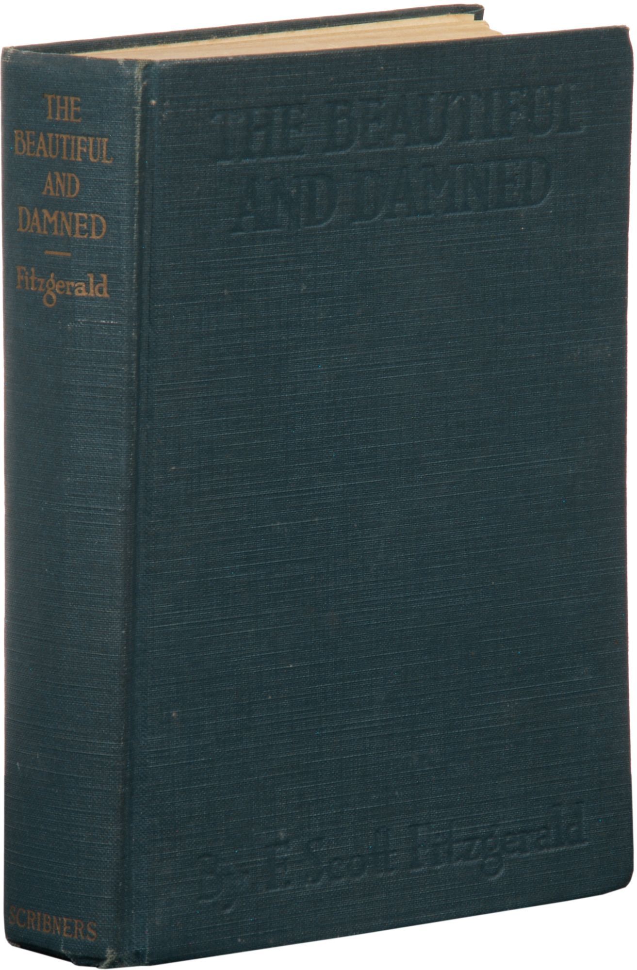 The Beautiful And Damned Original Cover Book