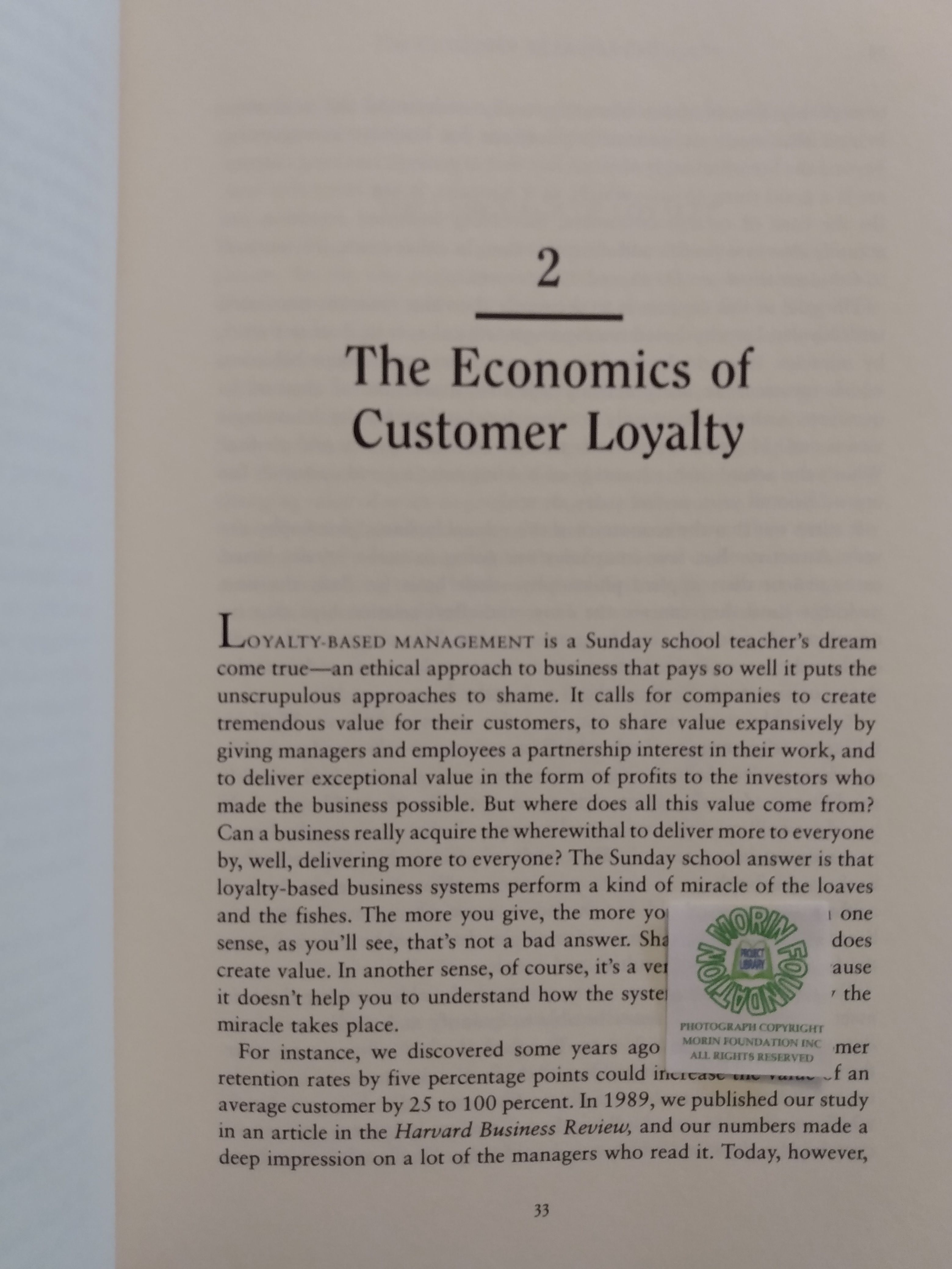 The Loyalty Effect: The Hidden Force Behind Growth, Profits, and ...