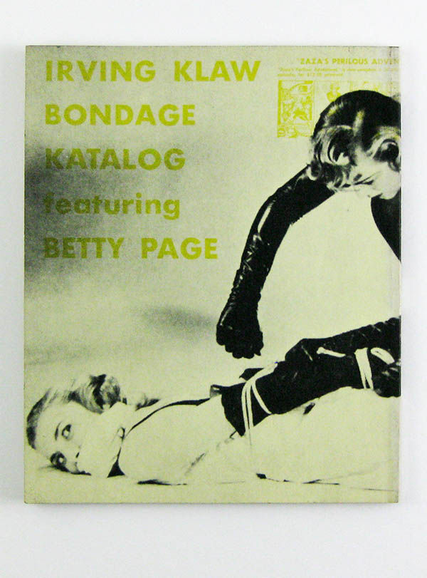 Irving Klaw Bondage Katalog Featuring Betty Page By Klaw Irving 1988