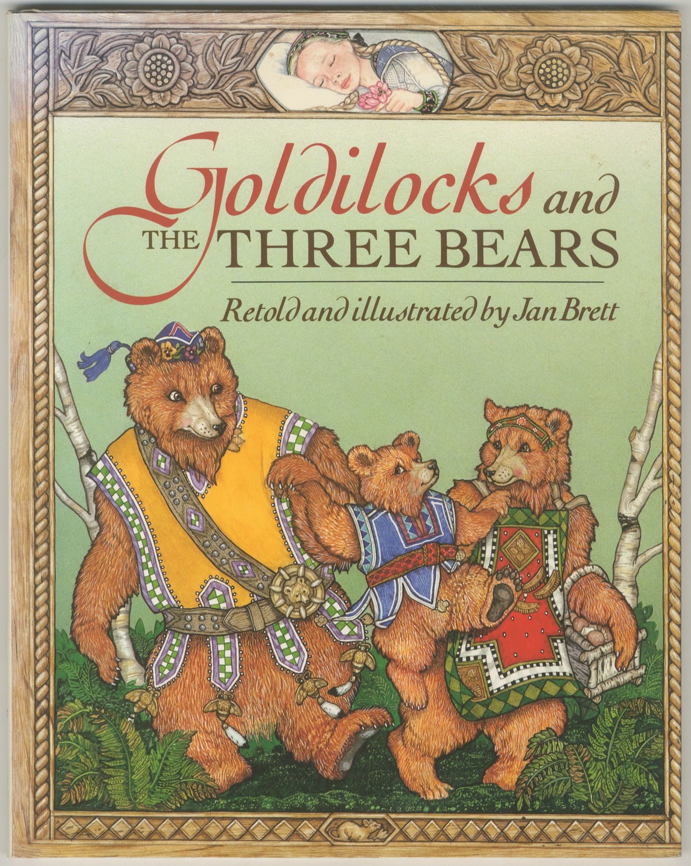 Goldilocks and the Three Bears by BRETT, Jan | Hardcover | 1987 | Dodd ...
