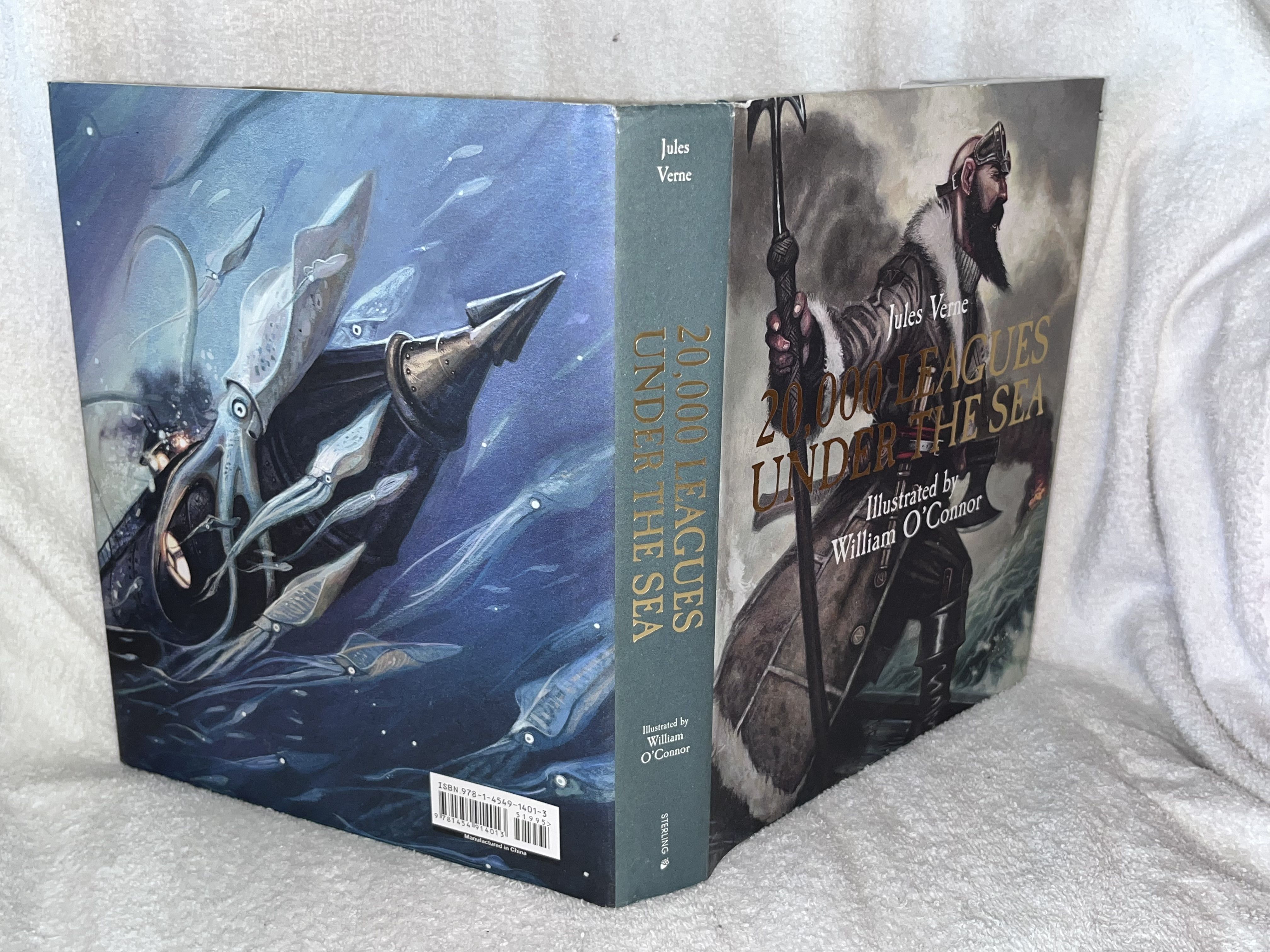 20,000 Leagues Under the Sea (Sterling Illustrated Classics) by Jules ...