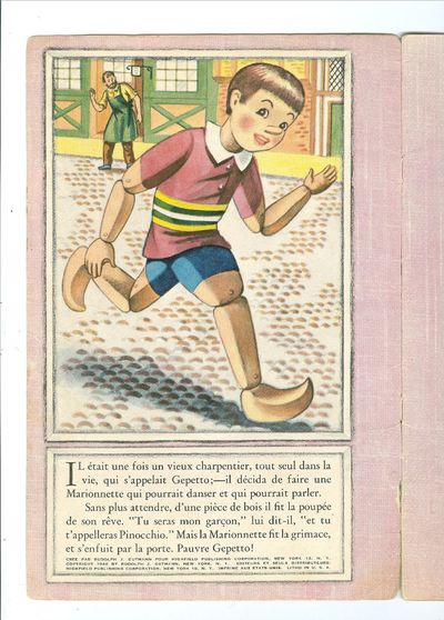 Pinocchio by Rudolph J. Gutmann, J., Doris Stolberg, and Carlo Collodi ...