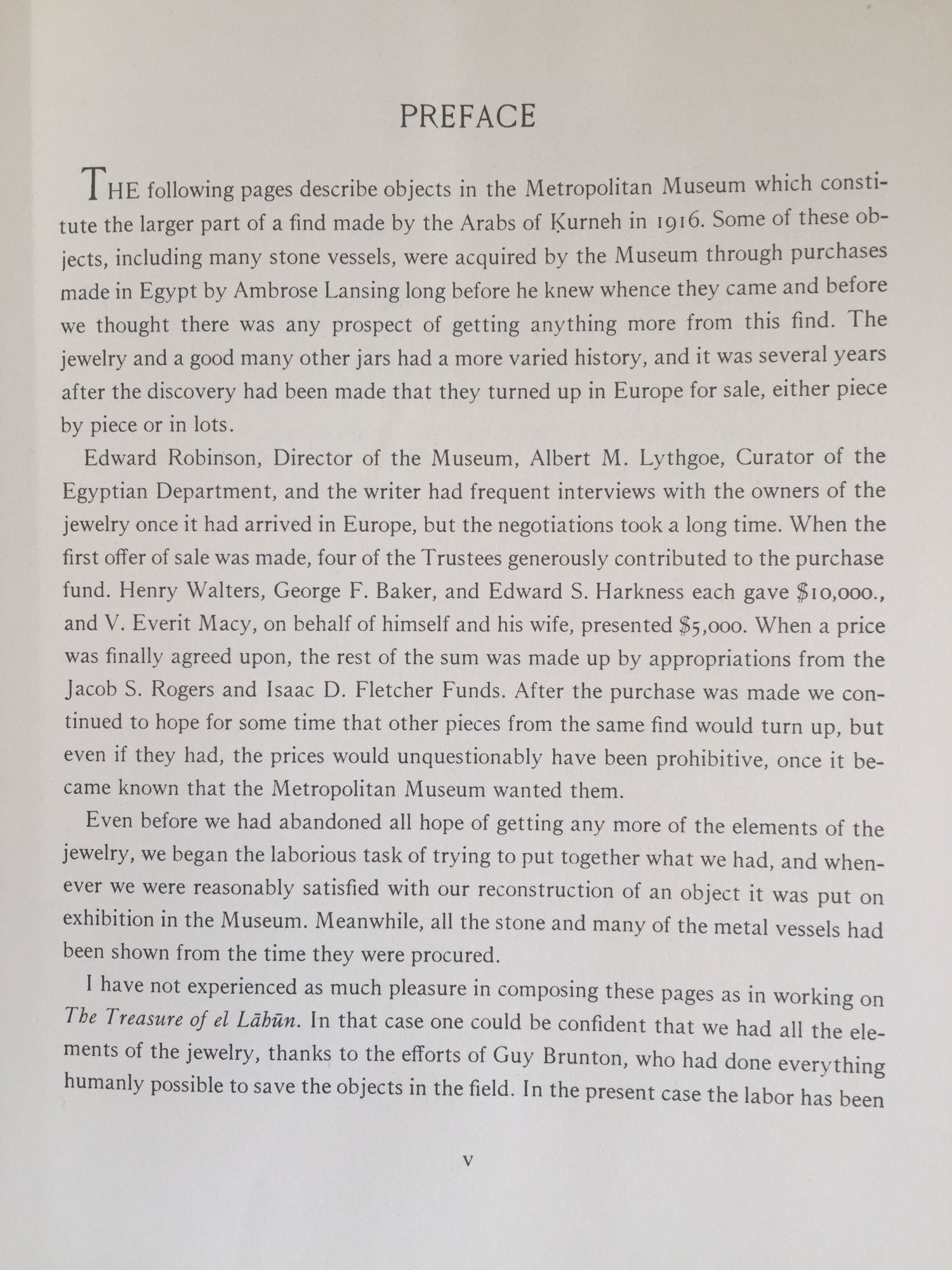 The Treasure of Three Egyptian Princesses by WINLOCK Herbert E ...