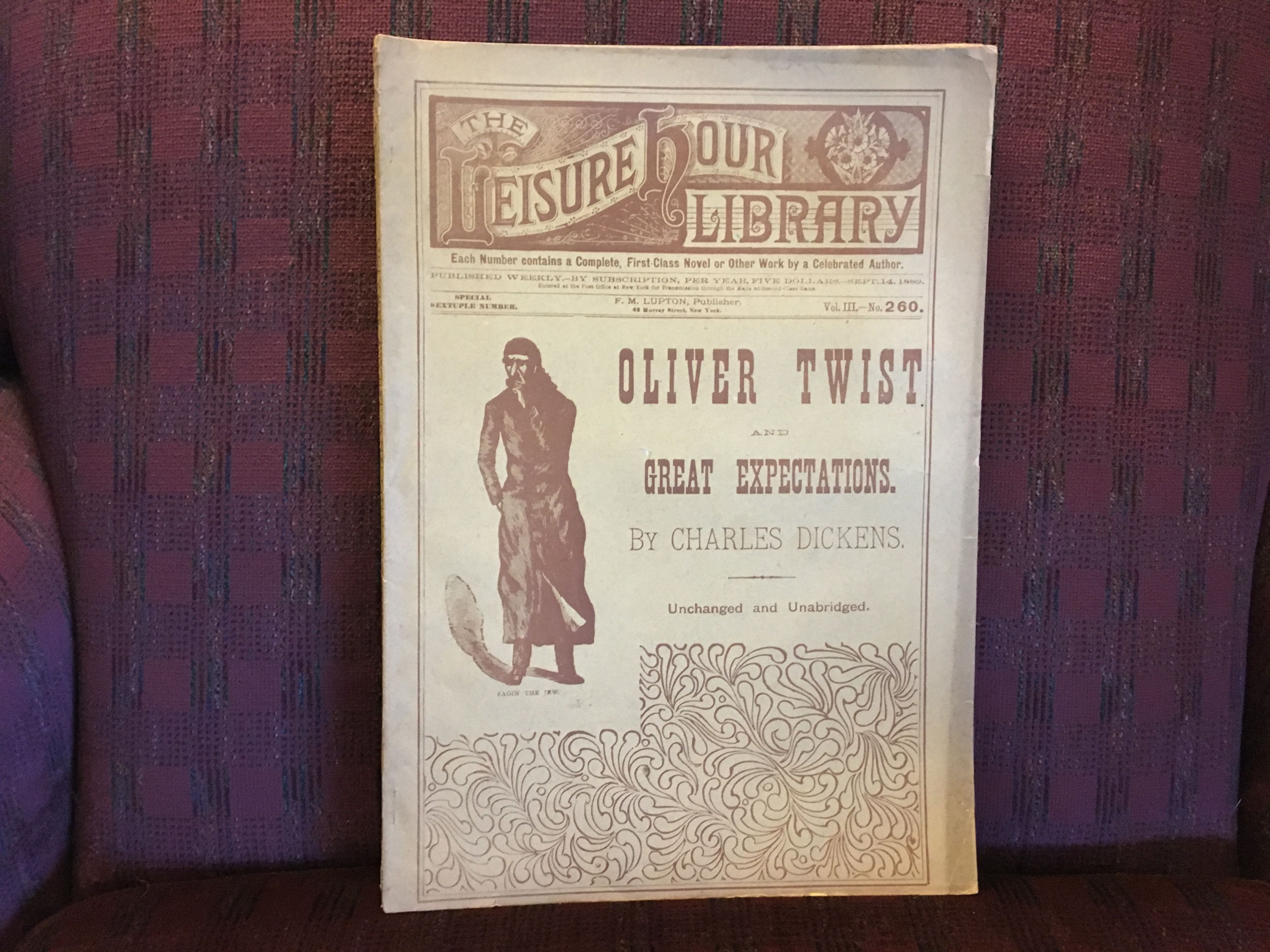 BIBLIO | Oliver Twist and Great Expectations by Charles Dickens ...