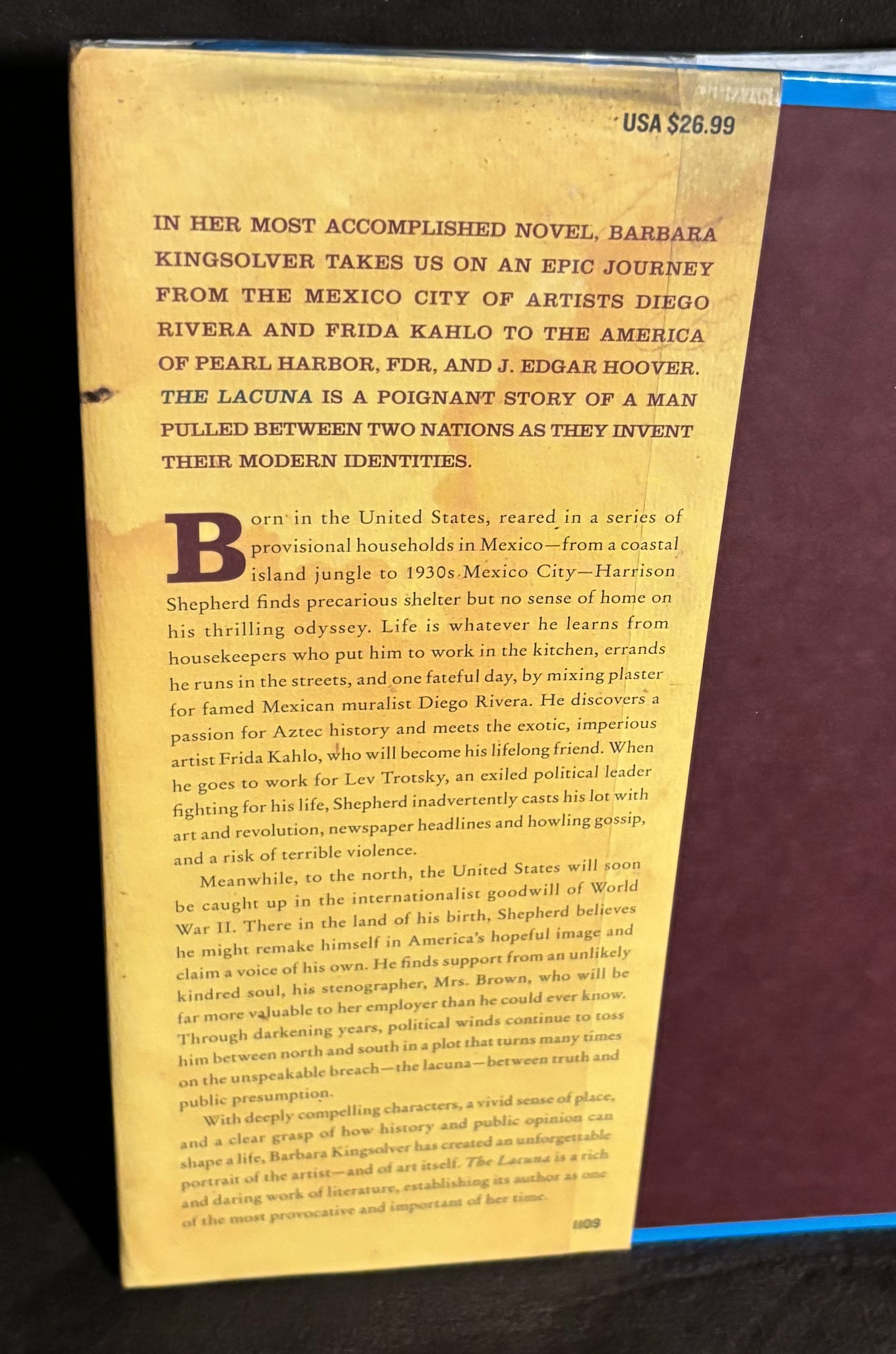 The Lacuna: A Novel (Signed) by Barbara Kingsolver | Hardcover | 2009 ...