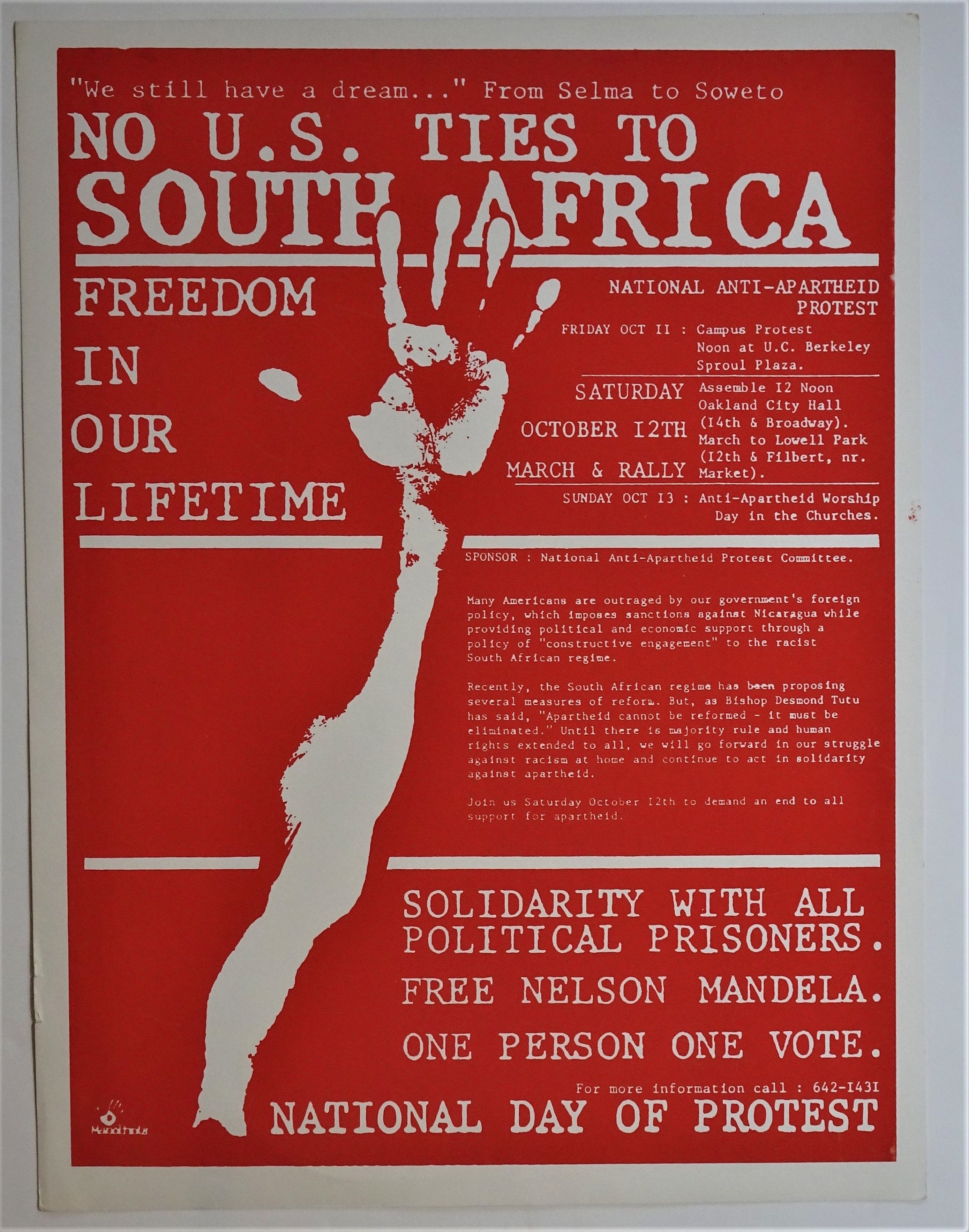 Pro Apartheid Posters