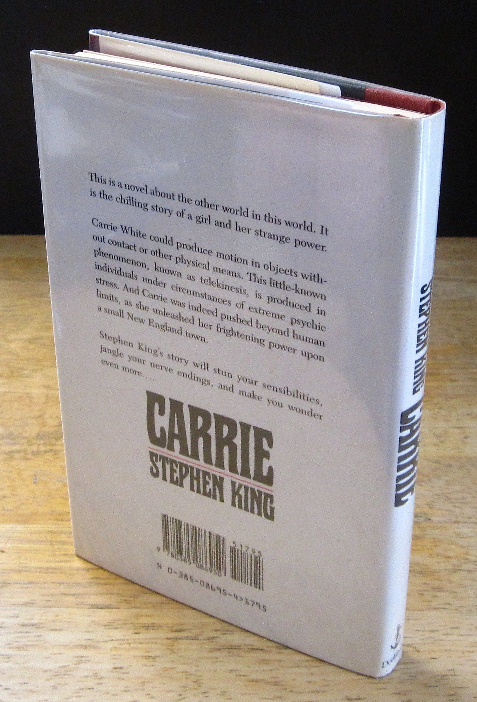 BIBLIO | Carrie [Eleventh Printing with Signed News-Clipping ...