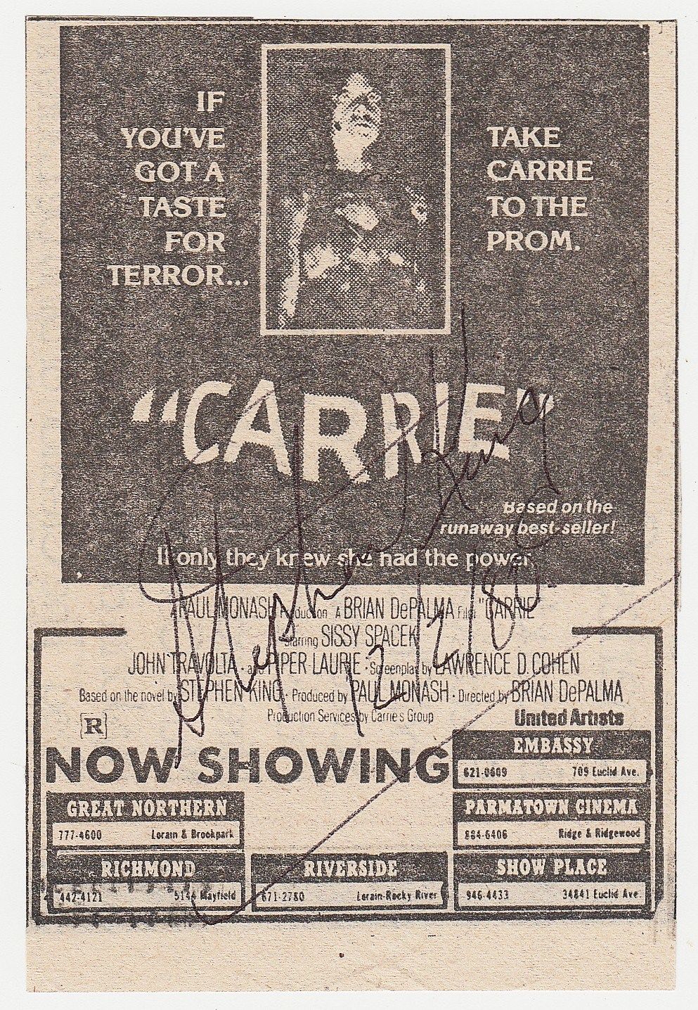 BIBLIO | Carrie [Eleventh Printing with Signed News-Clipping ...