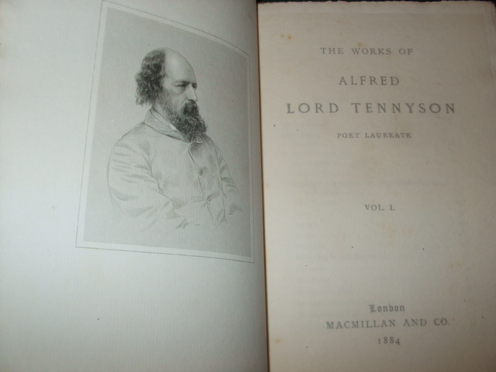 The Works of Alfred Lord Tennyson by Tennyson Alfred Lord | Hardcover ...