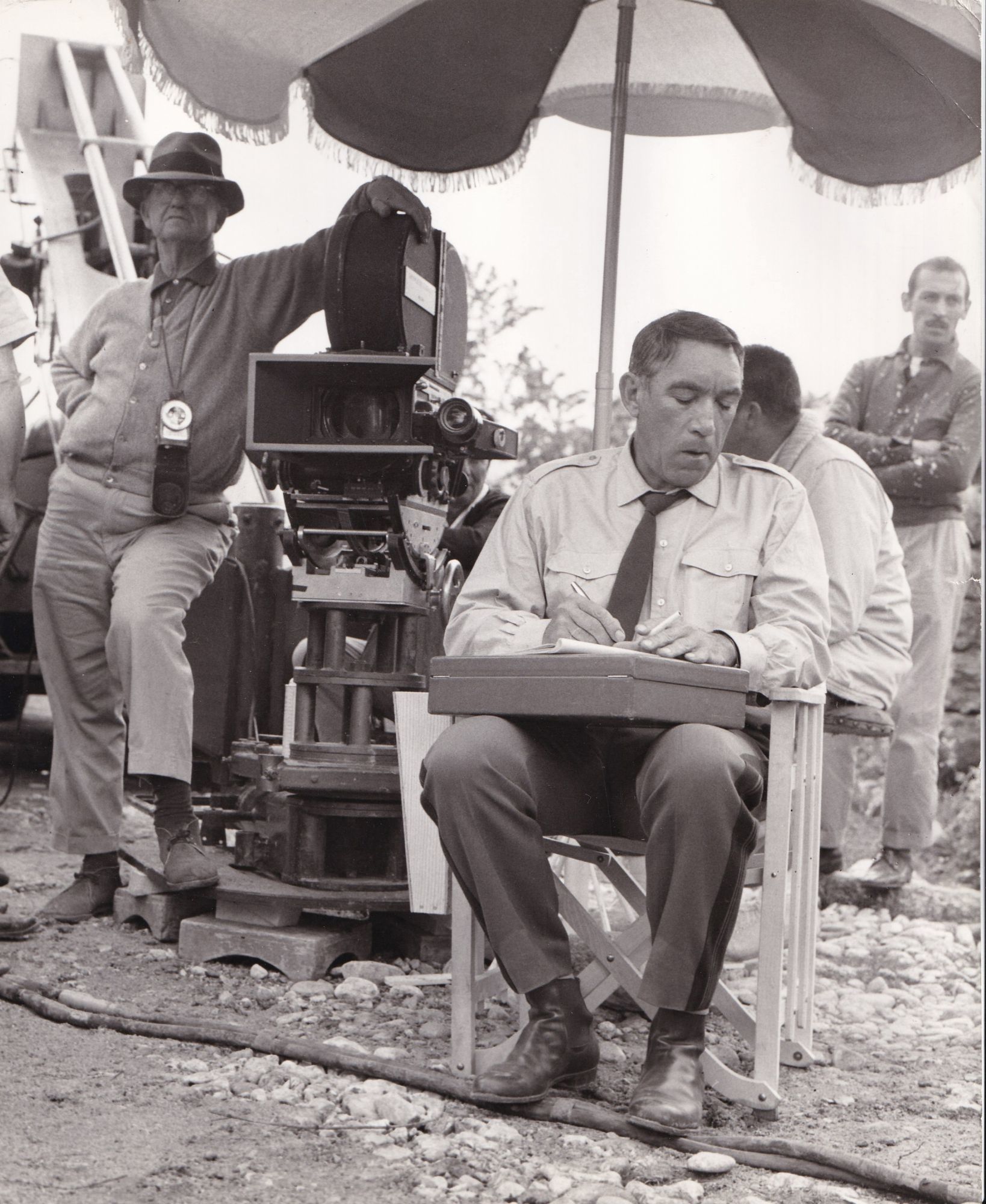 Lost Command (Archive of eight original photographs taken on the set of ...