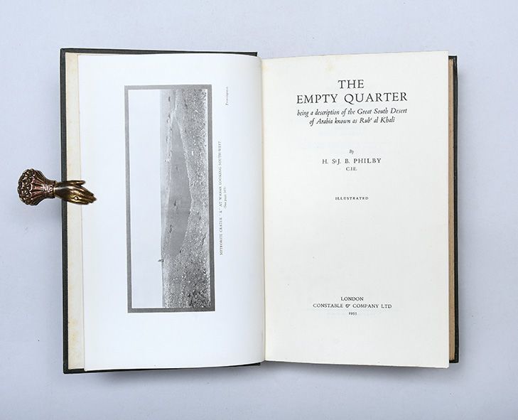 The Empty Quarter. by PHILBY, Harry St John Bridger | 1933 | Biblio
