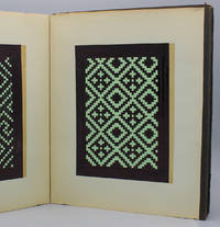 Album of paper weaving samples by [ Froebel Gifts ] | Black cloth ...