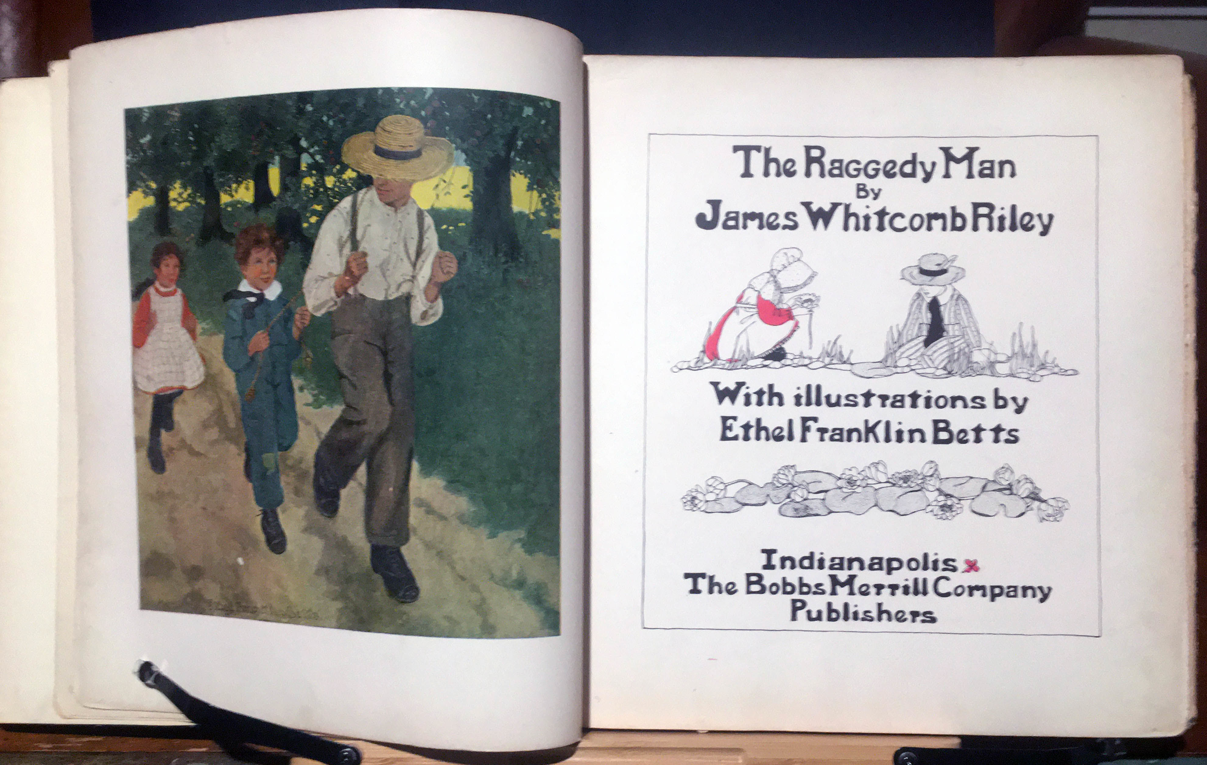 BIBLIO | The Raggedy Man by James Whitcomb Riley | | 1907 | Bobbs ...