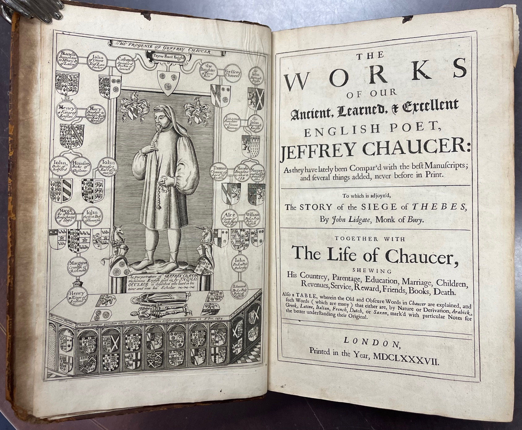 The Works of Our Ancient, Learned, and Excellent English Poet, Jeffrey ...