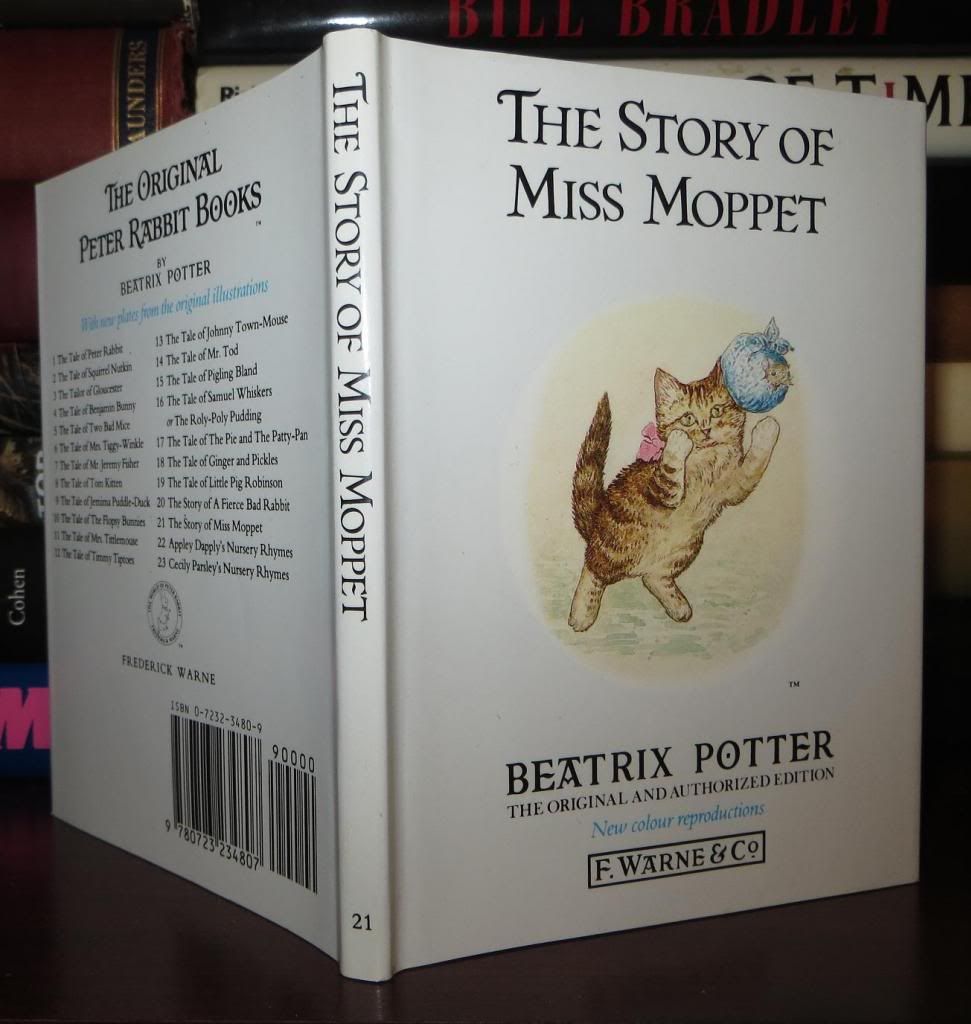 THE STORY OF MISS MOPPET by Beatrix Potter | Hardcover | 1989 ...