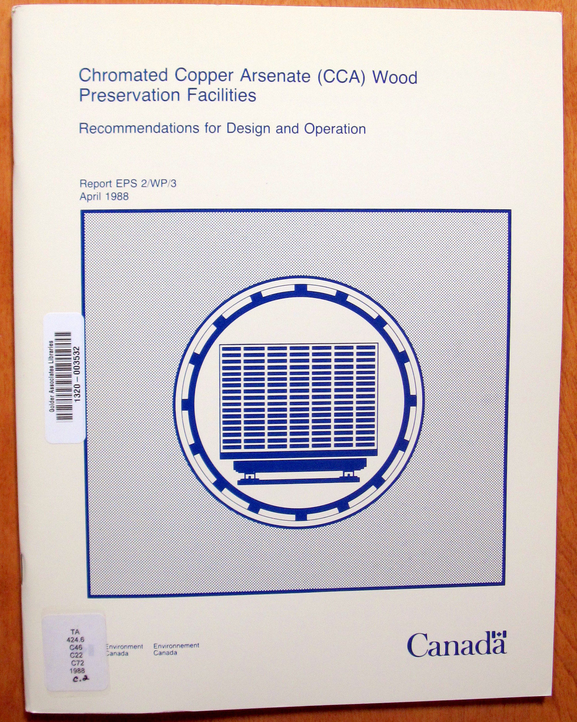 Chromated Copper Arsenate (CCA) Wood Preservation Facilities ...