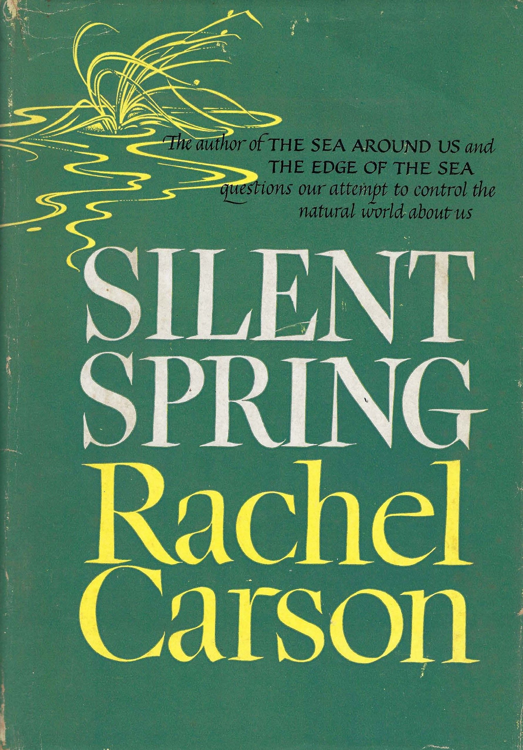 Environmentalist Rachel Carson signed "Silent Spring," 1962 by Carson ...