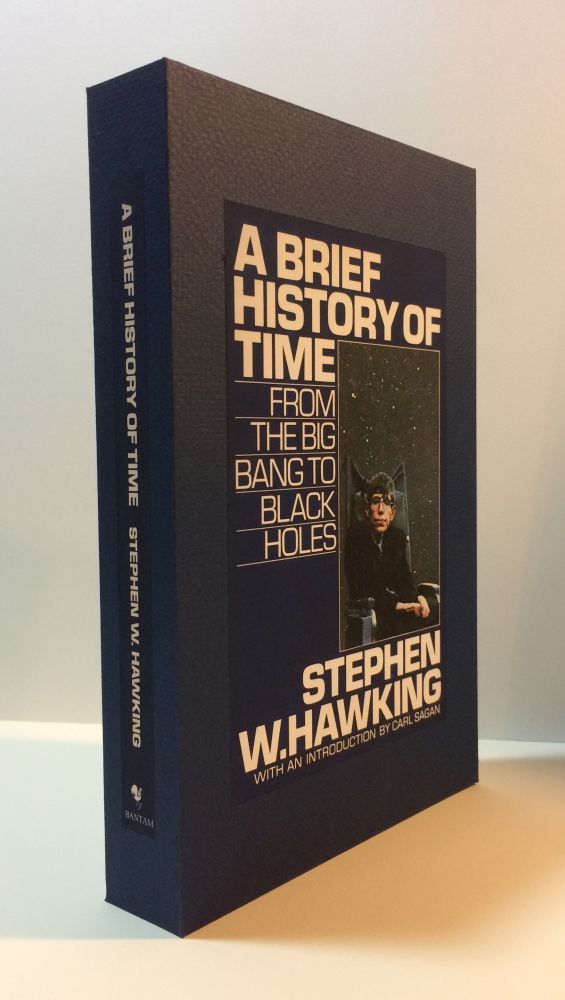 A BRIEF HISTORY OF TIME Custom Display Case by Hawking, Stephen ...