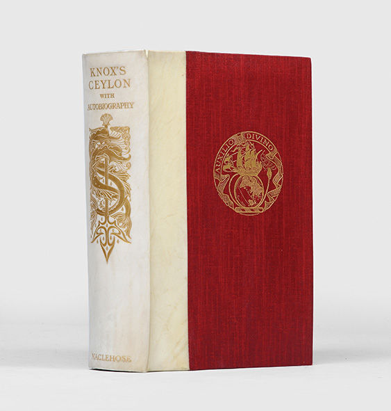 An Historical Relation of Ceylon: by KNOX, Robert | 1911 | Biblio