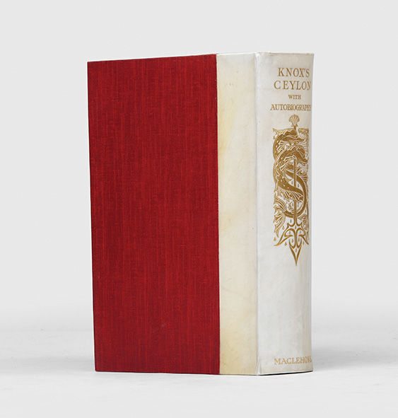 An Historical Relation of Ceylon: by KNOX, Robert | 1911 | Biblio
