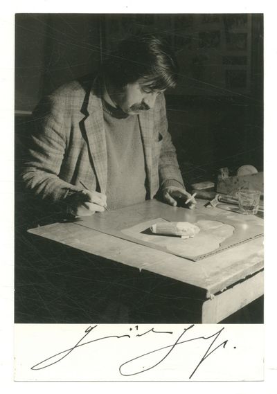 Signed Photograph of Gunther Grass by Gunther GRASS - Signed - from ...