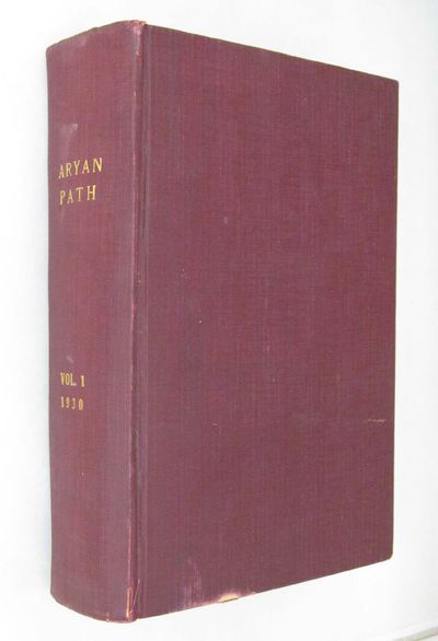 Aryan Path Vol. 1 January - December 1930 by Various ( Aryan Path ...