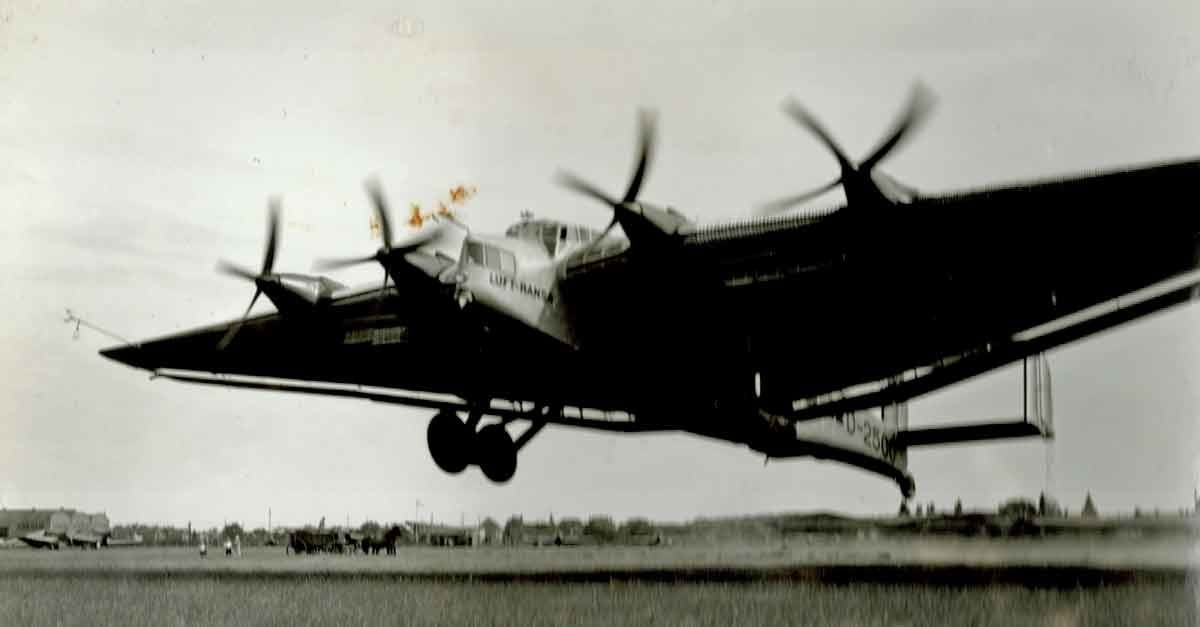 [Nazi Germany Aviation] Photographs of Prewar Lufthansa Junkers G 38 by ...