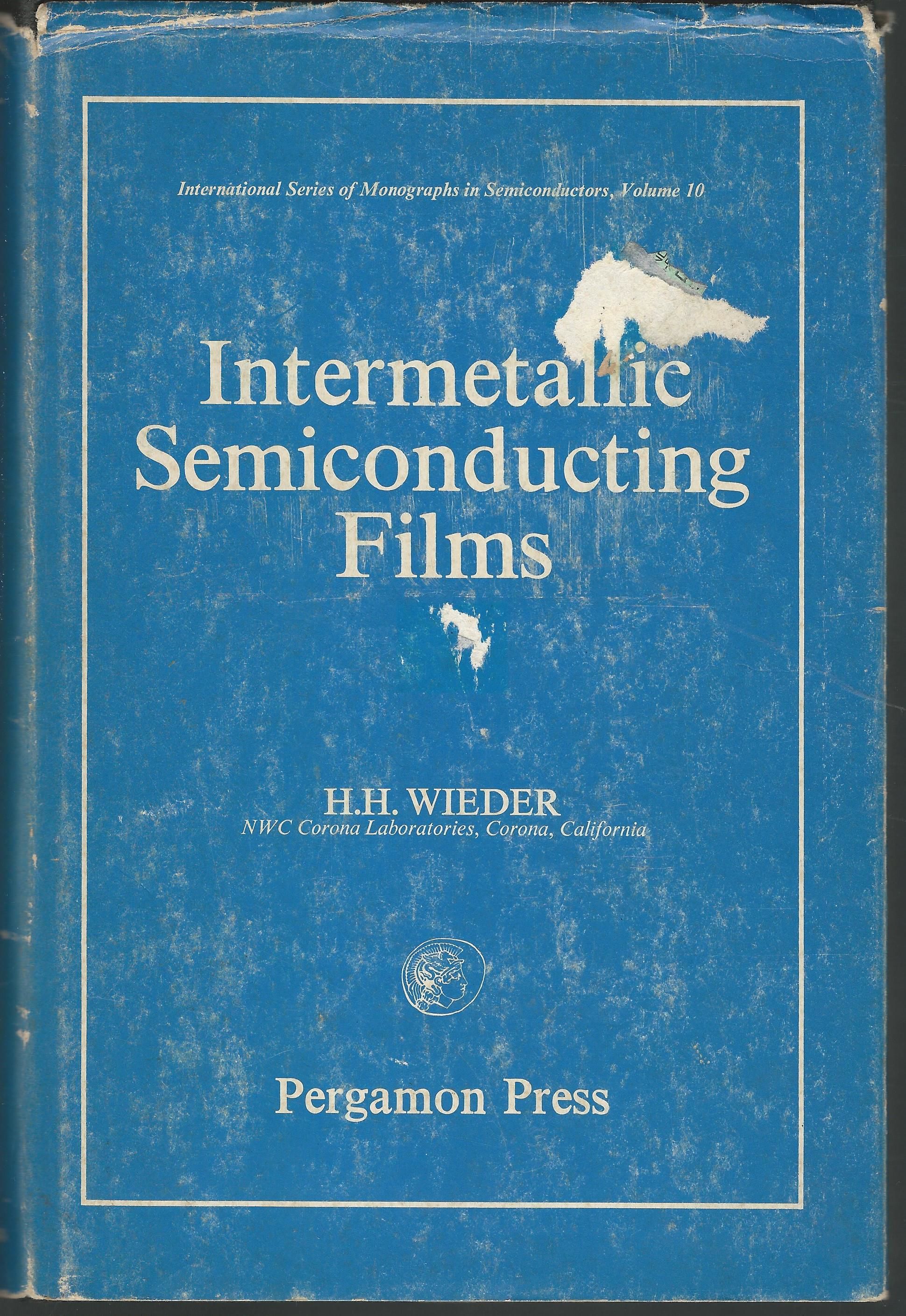 Intermetallic Semiconducting Films (International Series of Monographs ...