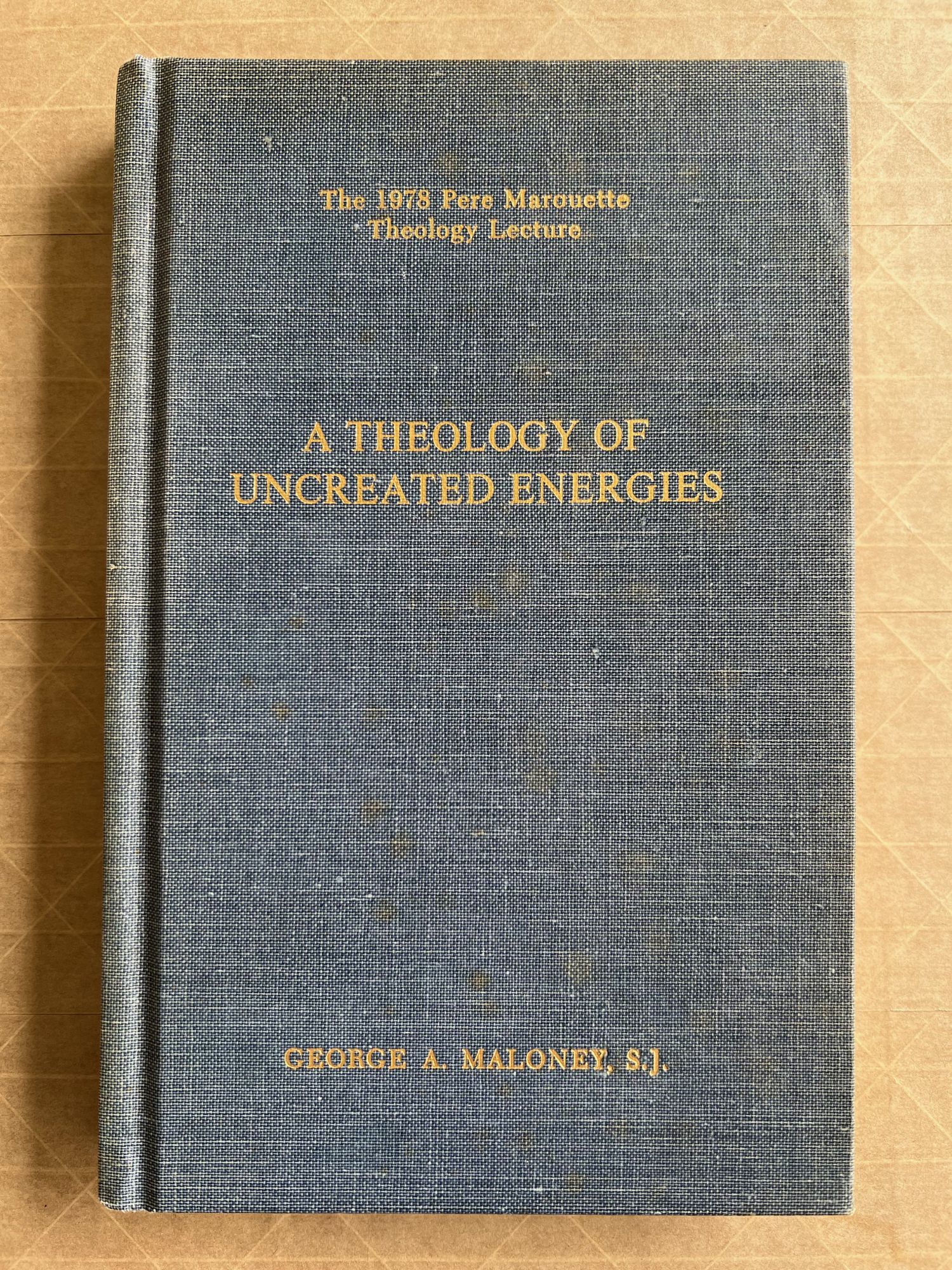 BIBLIO | A Theology of "Uncreated Energies" by Maloney, George A ...