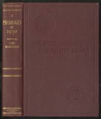 A Handbook of Social Psychology by MURCHISON, Carl, edited by - 1935