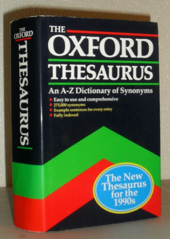 Oxford Thesaurus Dictionary
