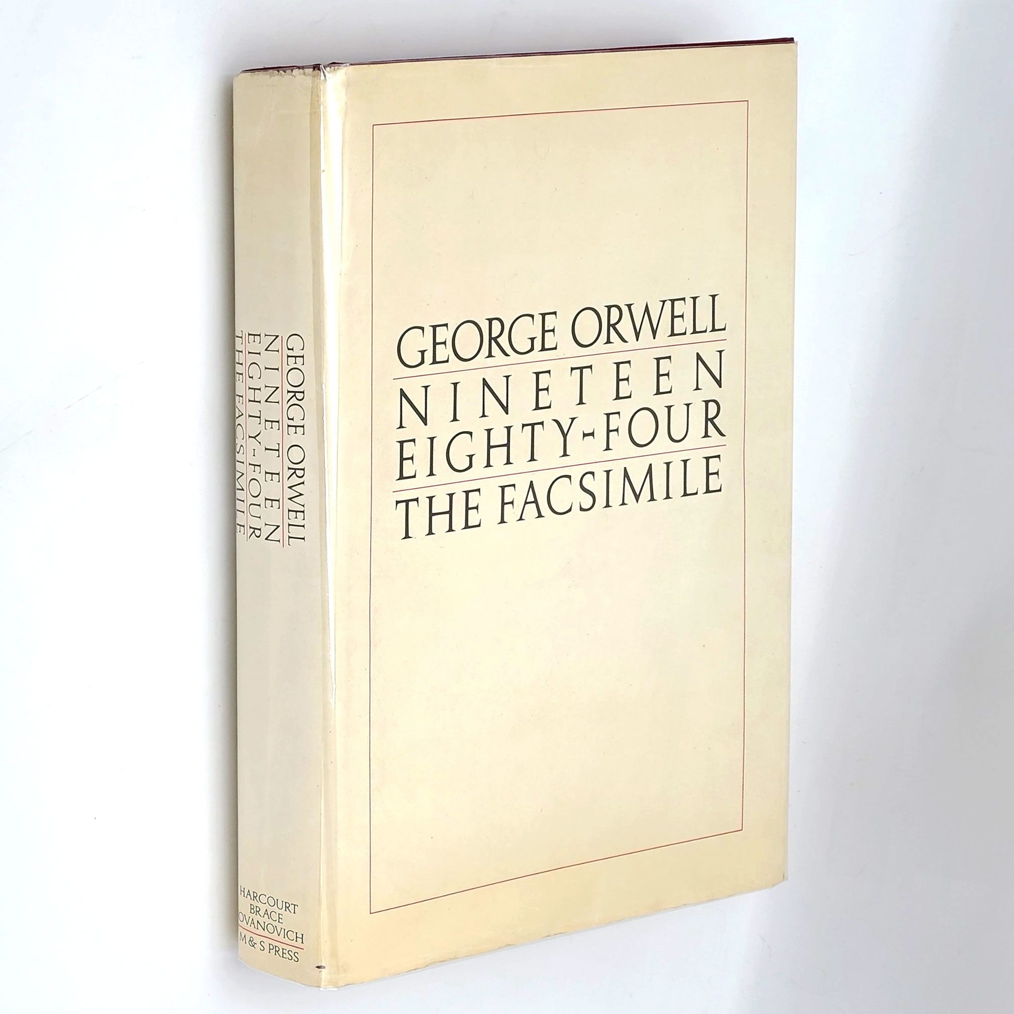 BIBLIO | Nineteen Eighty-Four: The Facsimile of the Extant Manuscript ...