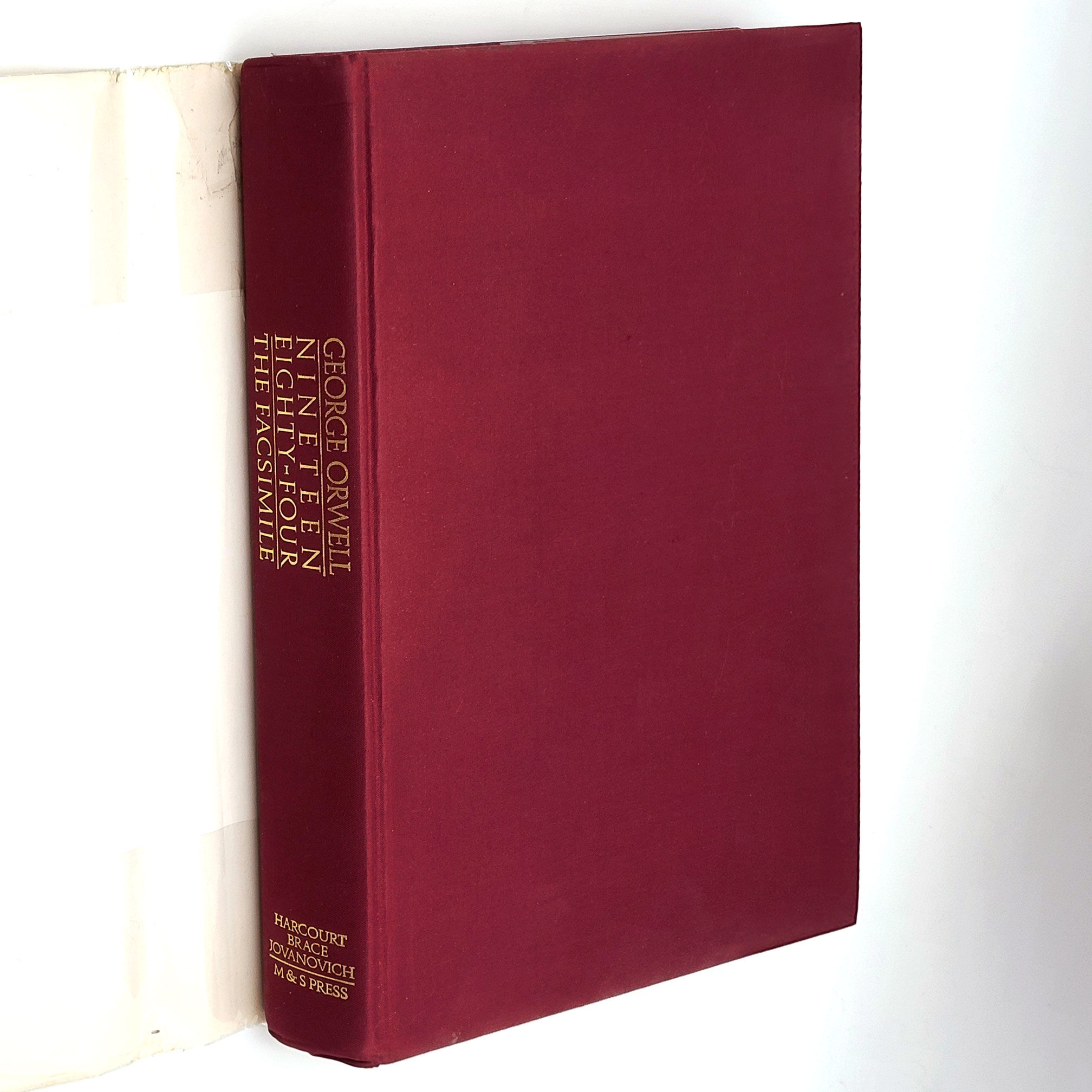 BIBLIO | Nineteen Eighty-Four: The Facsimile of the Extant Manuscript ...