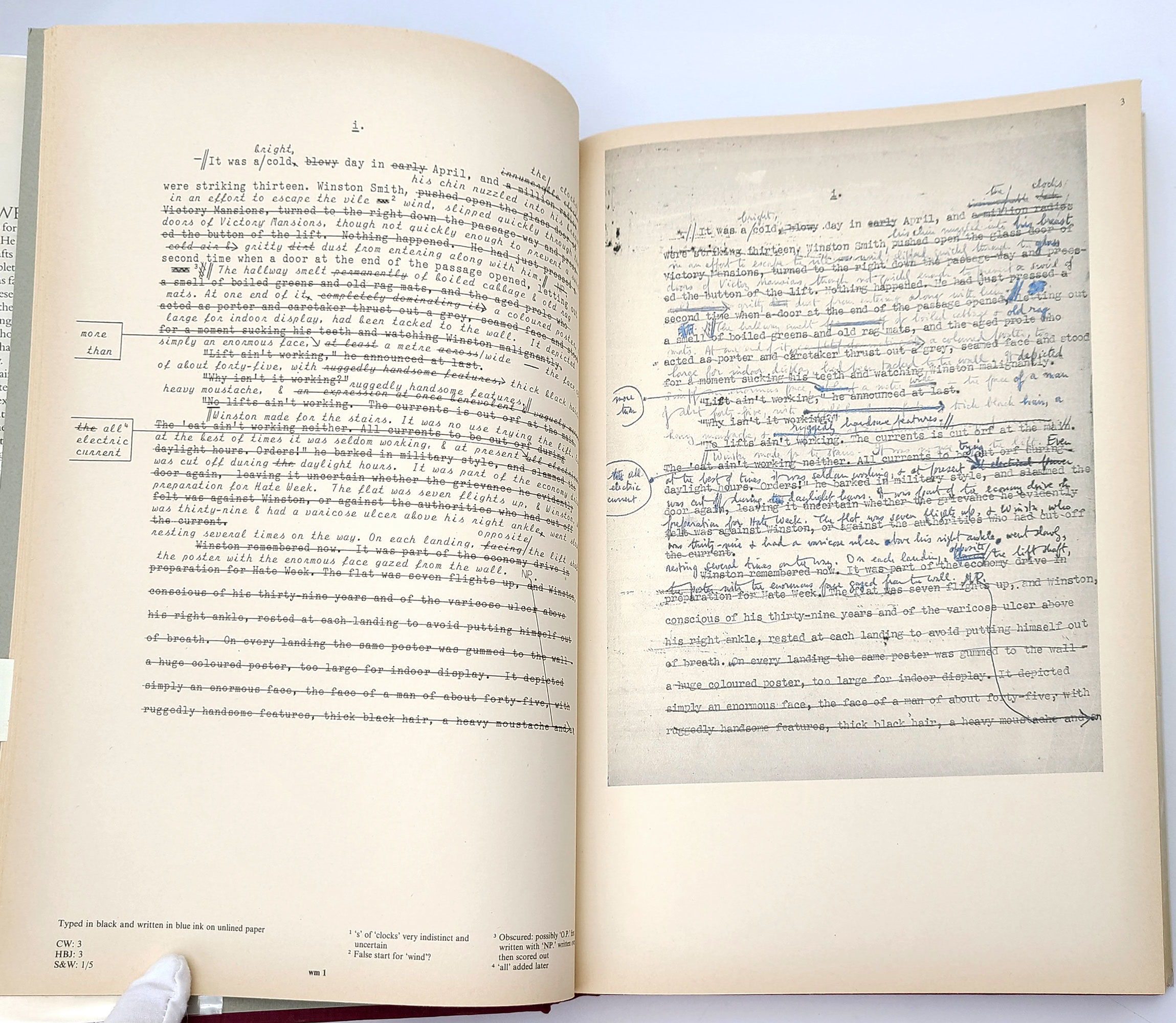 BIBLIO | Nineteen Eighty-Four: The Facsimile of the Extant Manuscript ...