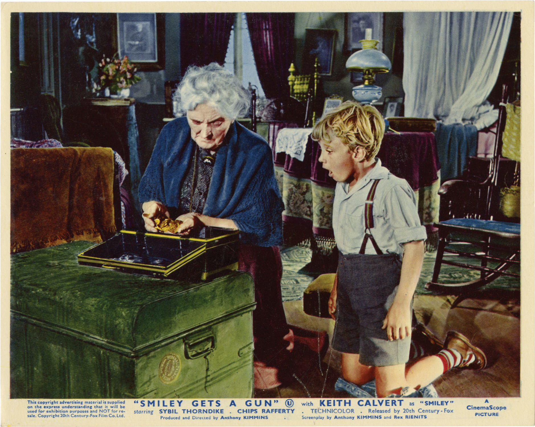 Smiley Gets a Gun (Collection of 4 photographs from the 1958 film) by ...