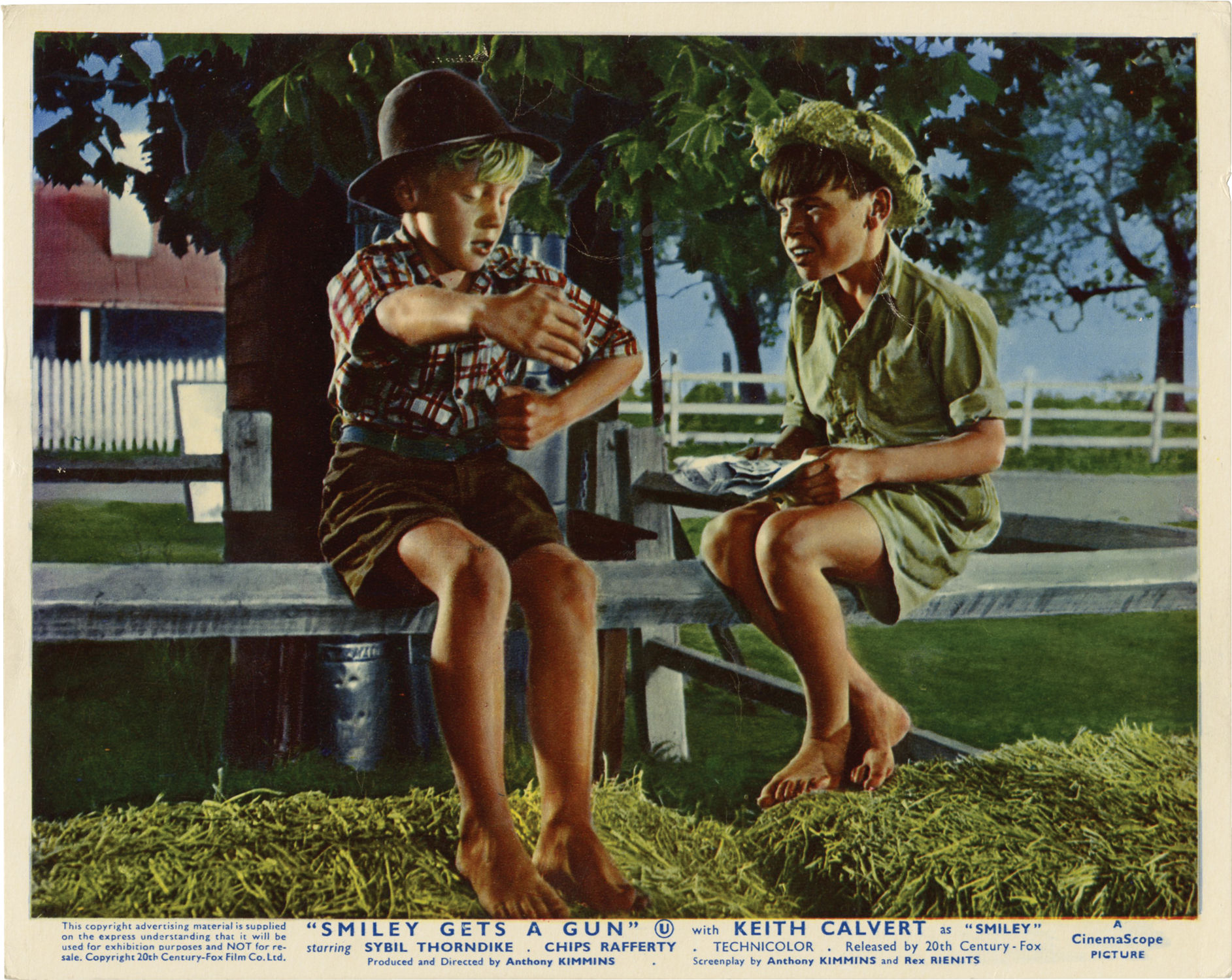 Smiley Gets a Gun (Collection of 4 photographs from the 1958 film) by ...