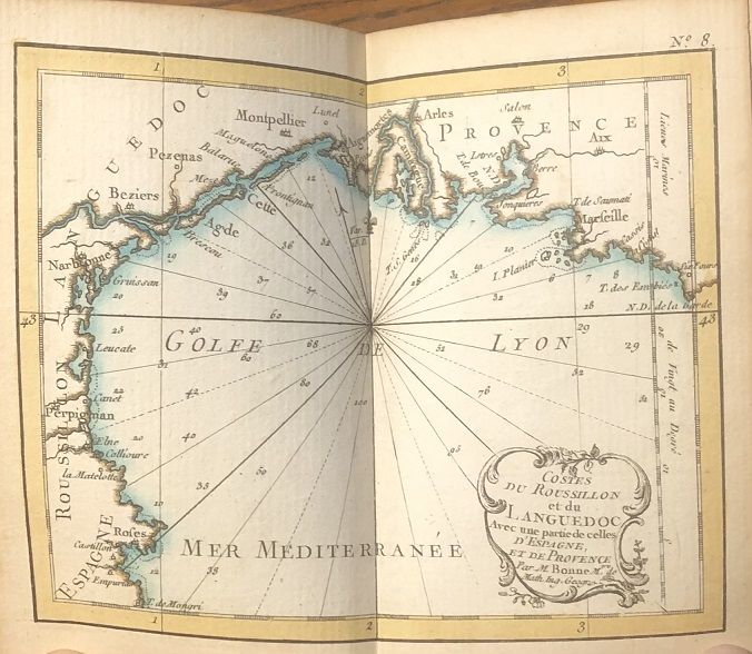 Atlas Maritime ou Cartes reduites de toutes les Côtes de France avec ...