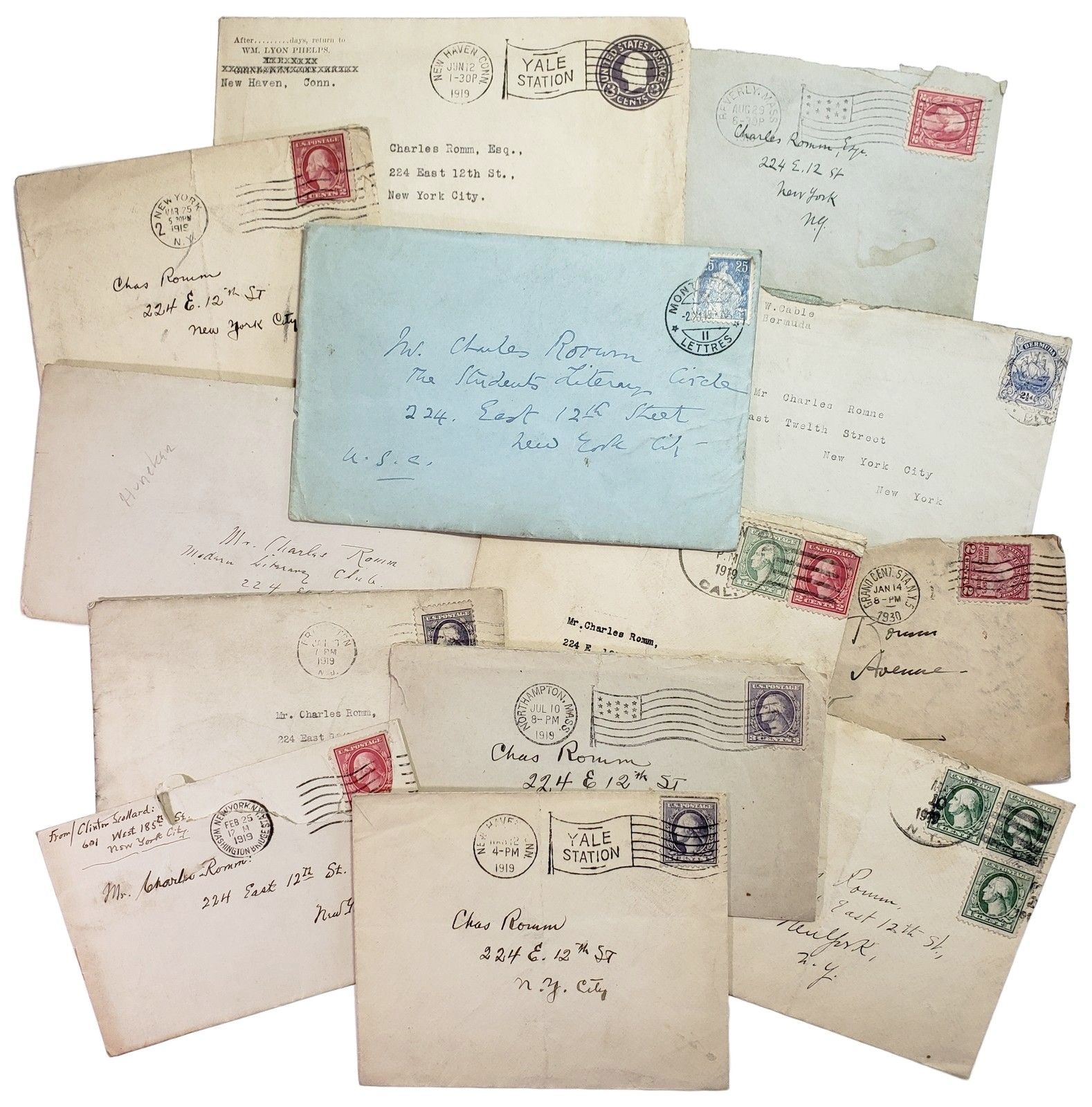 Archive of Letters to Charles Romm, Bookseller & Book Thief [29 ...