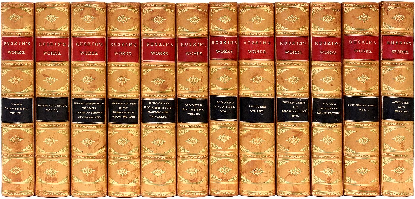 The Works of John Ruskin by John RUSKIN - 1920 - from D&D Galleries ...