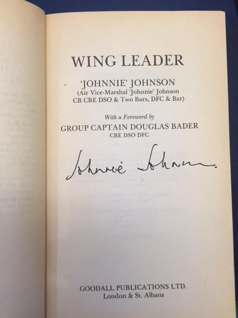 Wing Leader by Johnnie JOHNSON - Paperback - Signed - 1990 - from ...