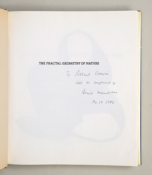 The Fractal Geometry of Nature. by Benoit B MANDELBROT - First Edition ... The Fractal Geometry of Nature. by Benoit B MANDELBROT - First Edition ...