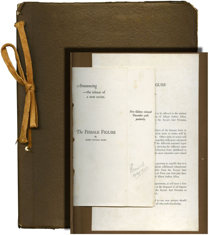 The Female Figure (First Edition) by Albert Arthur Allen | 1925 ...