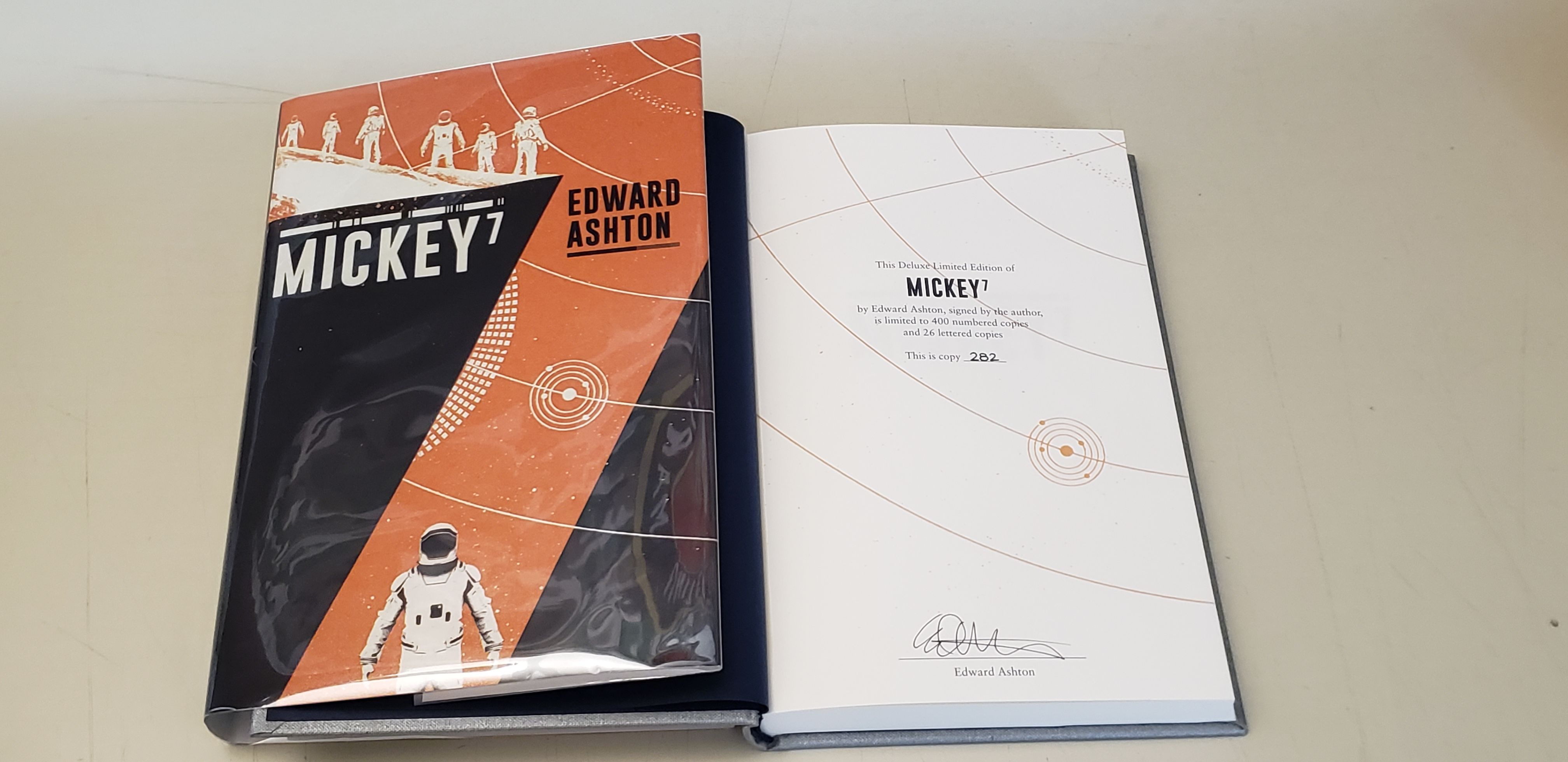 Mickey 7: Signed Limited by Ashton, Edward | Hardcover | 2022 | Solaris ...