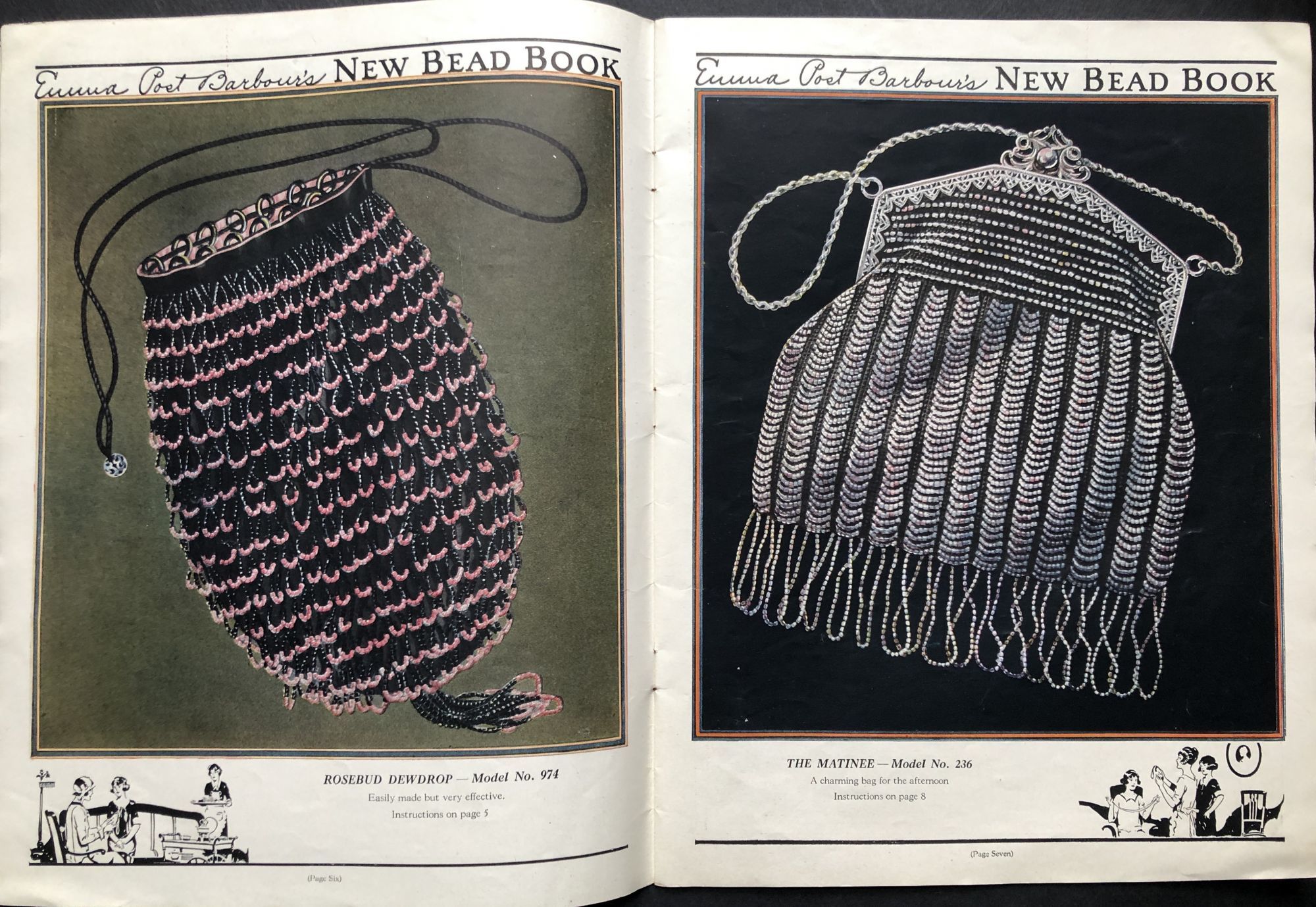 A Book of New Bead Work by Barbour, Emma Post | Paperback | 1924 ...