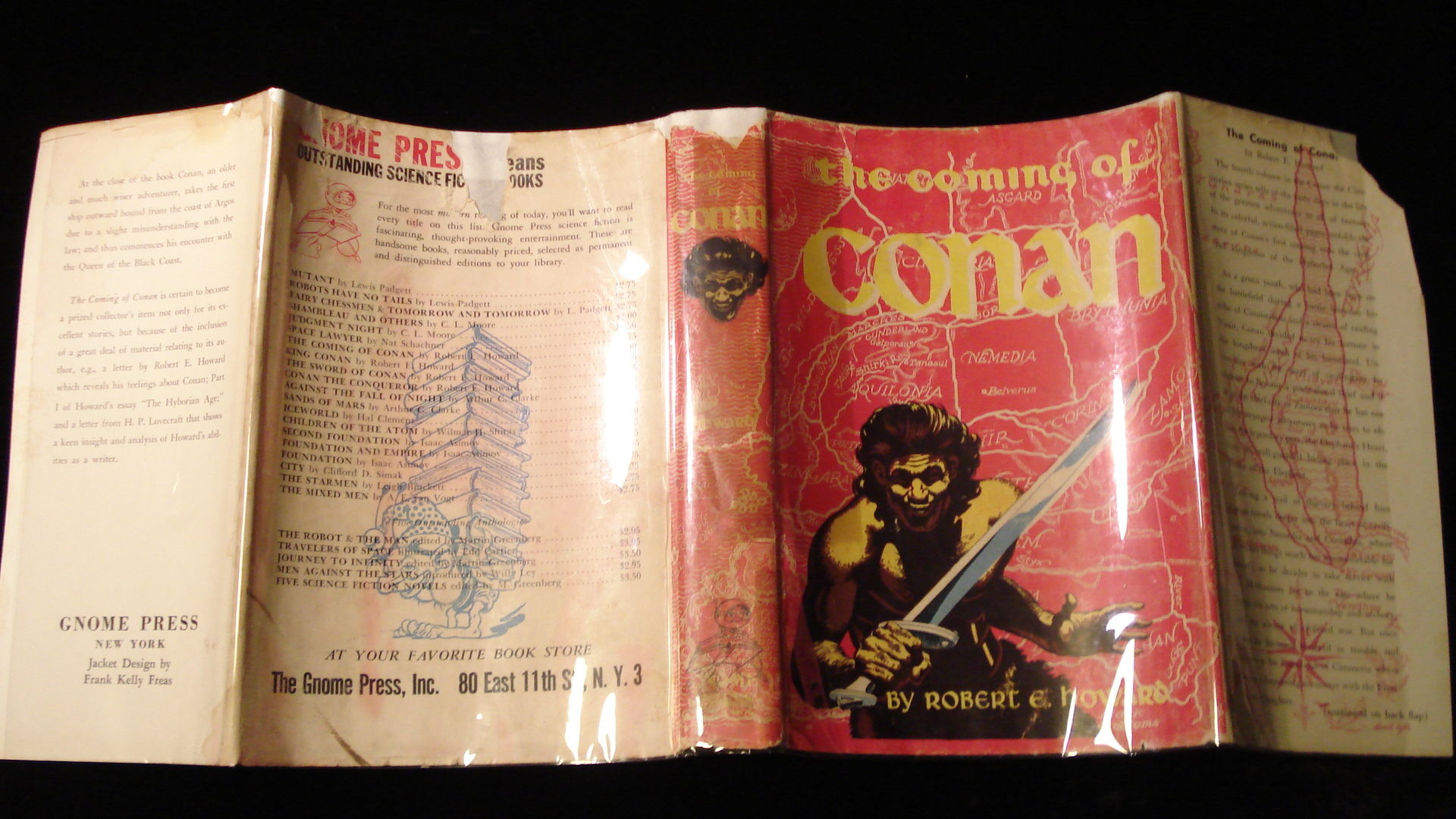 BIBLIO | The Coming Of Conan by Robert E Howard | Hardcover Dust jacket ...
