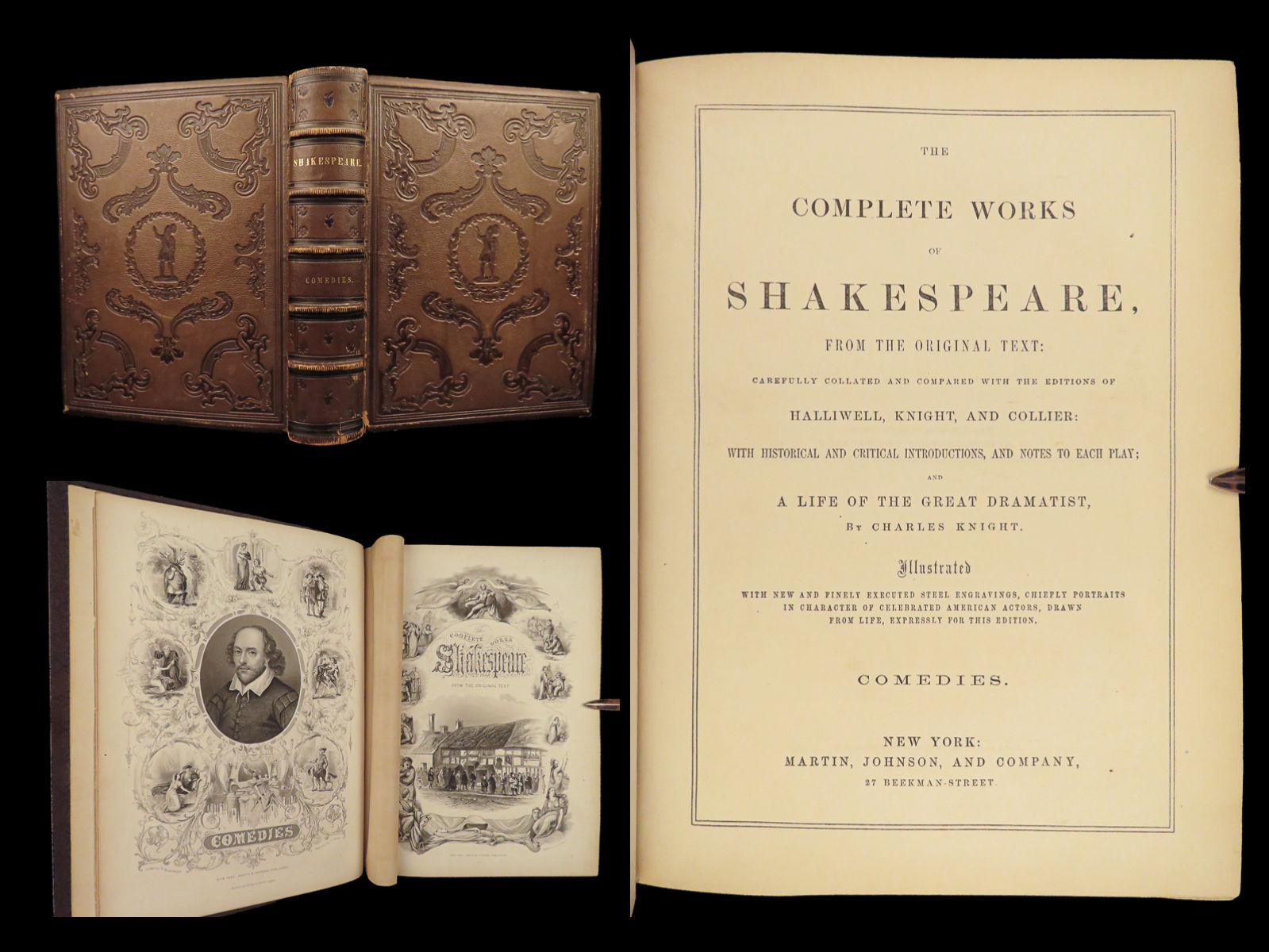 The complete works of William Shakespeare : carefully collated and ...