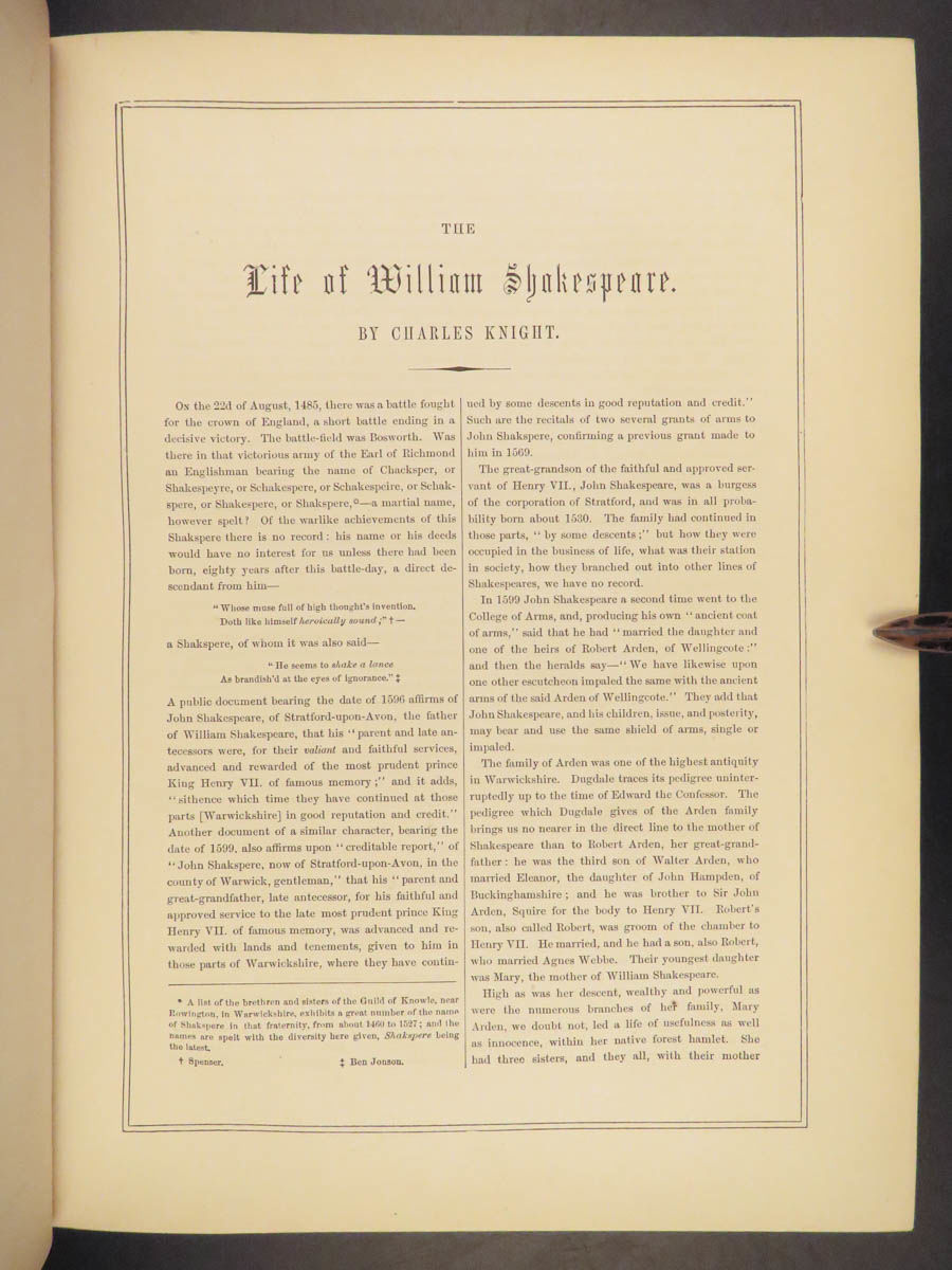 The complete works of William Shakespeare : carefully collated and ...