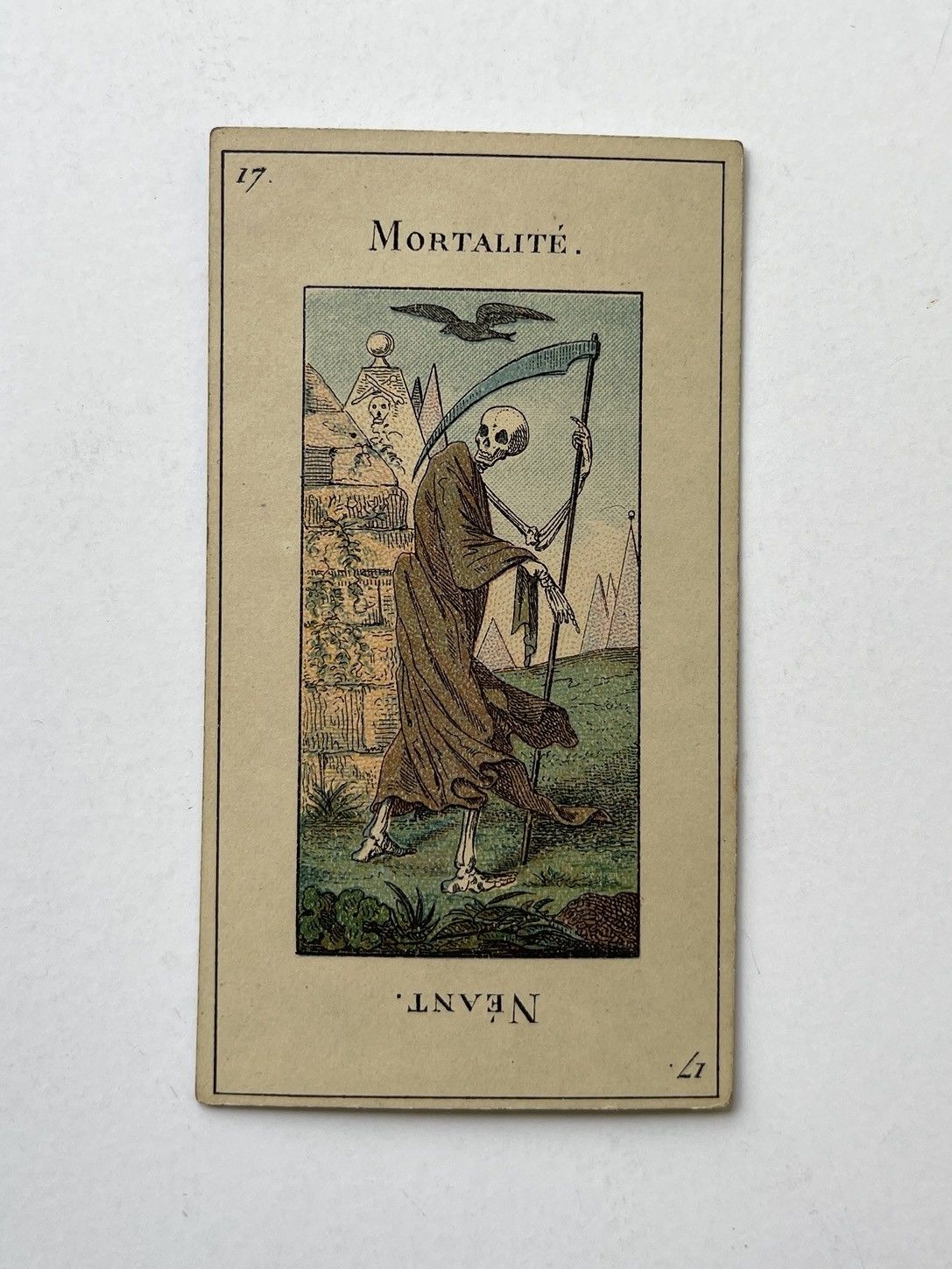 Etteilla Tarot Deck Grand Etteilla Tarot Égyptien – Grimaud 1980s