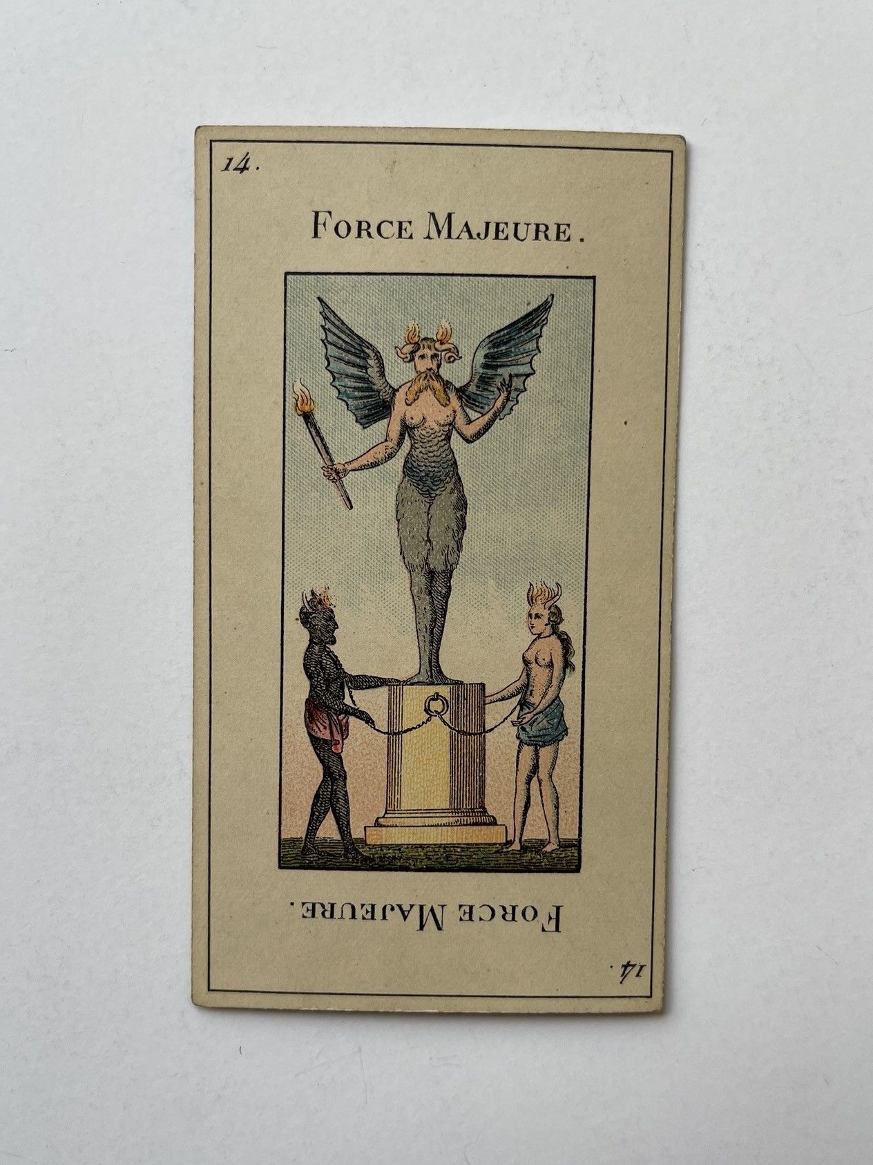 Grand Etteilla Tarot Deck, B.P. Grimaud, c.1890 c.1890-1917 | B. P ...
