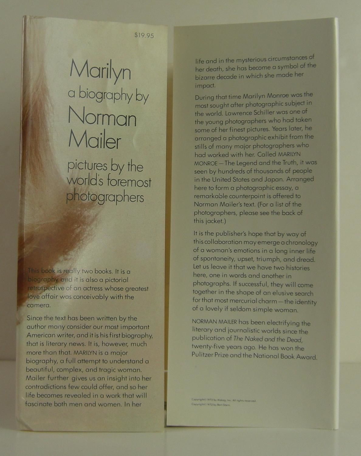Marilyn by Mailer, Norman | Hardcover | 1973 | Grosset & Dunlap | Biblio